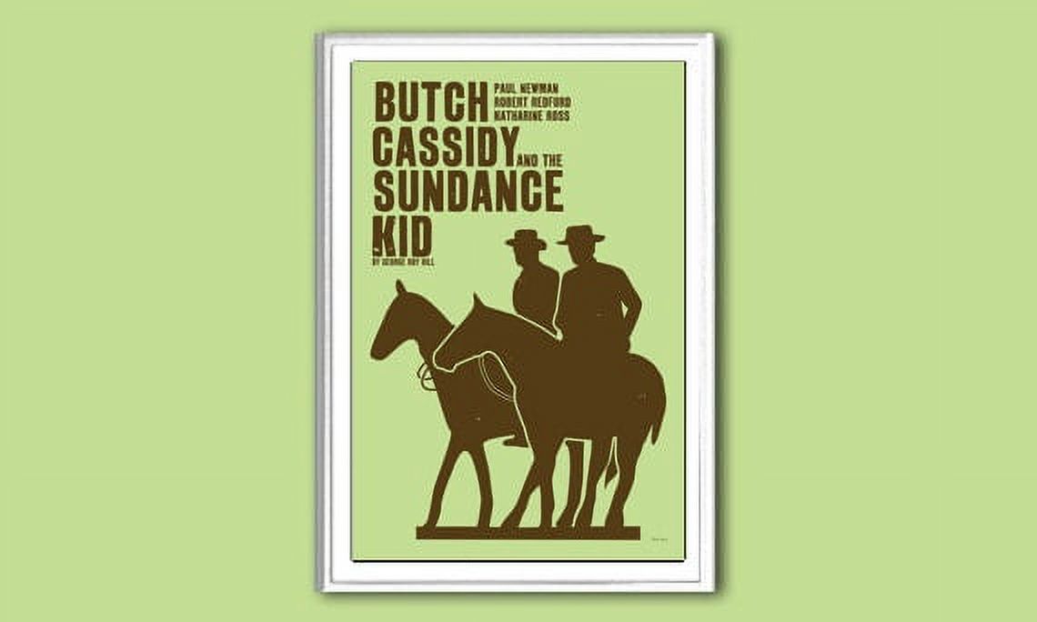 Onimhouse Poster Movie Poster Butch Cassidy and the Sundance Kid retro ...