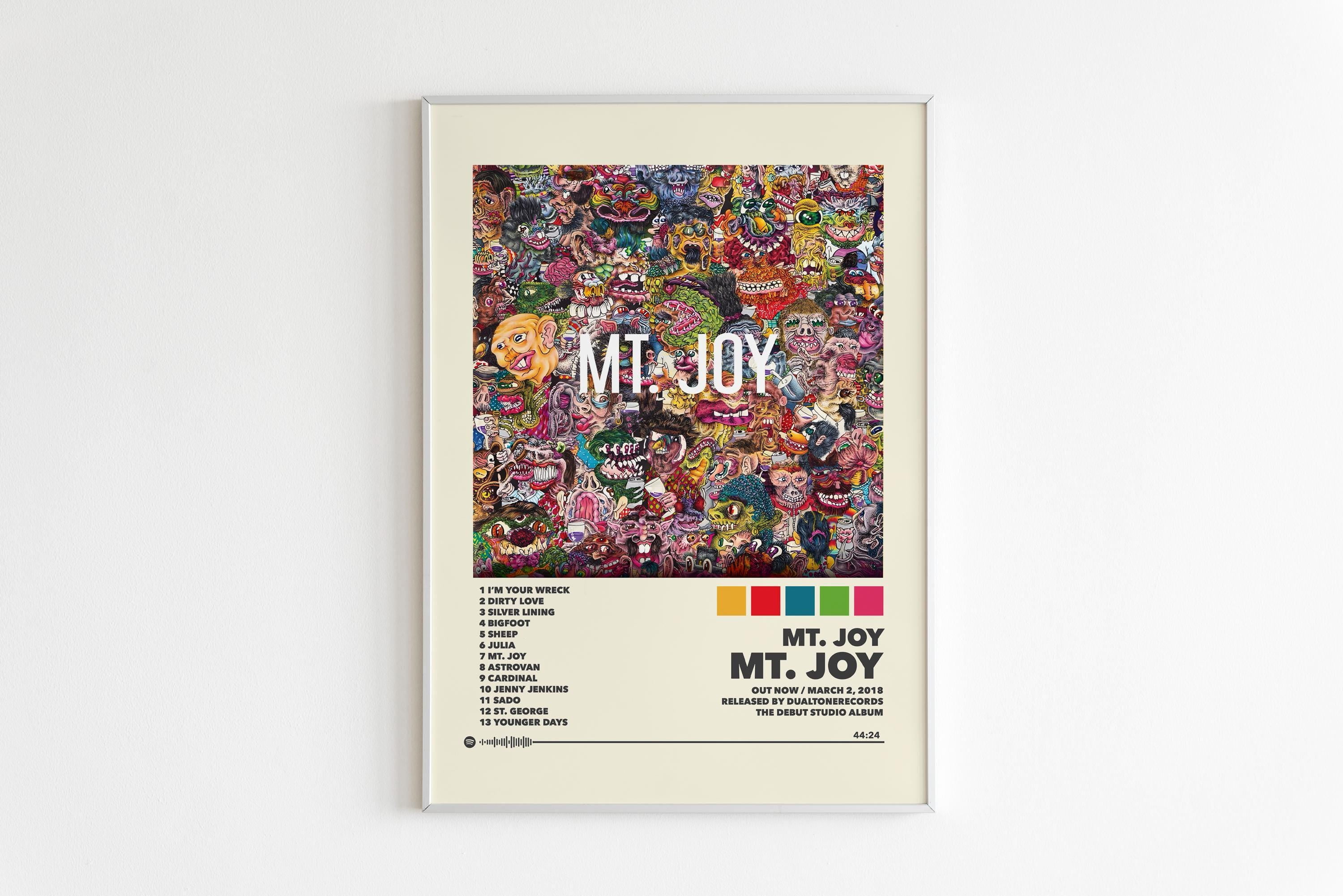 Onimhouse Poster Mt. Joy Posters, Mt. Joy Poster, Mt. Joy, Album Cover Poster, Poster Print Wall ...