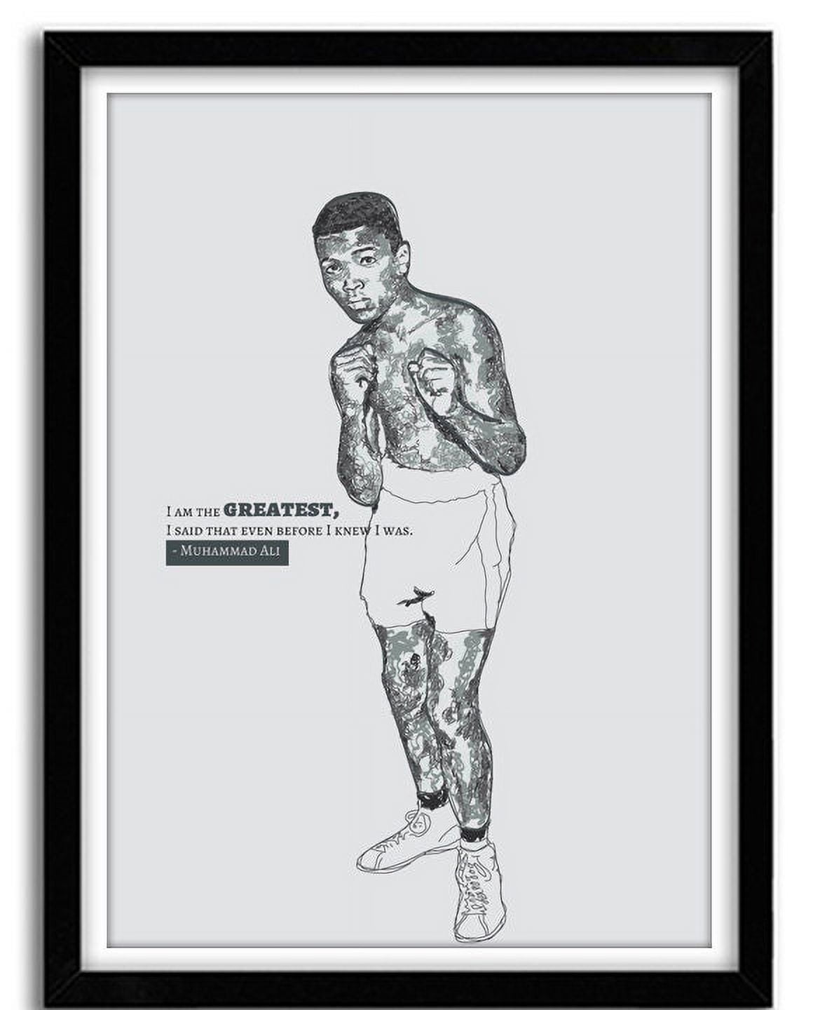 Onimhouse Poster Muhammad Ali Poster, I am the greatest Muhammad Ali ...
