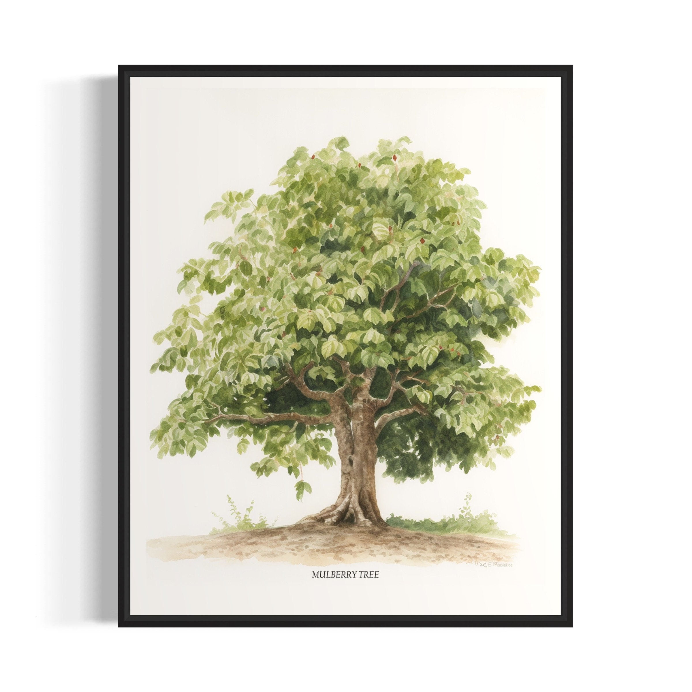 Onimhouse Poster Mulberry Tree Art Print, Mulberry Tree Wall Art Poster ...