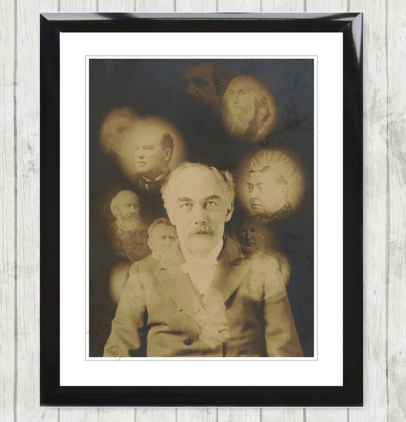 Onimhouse Poster Multiple Spirits Victorian Photography Poster print ...