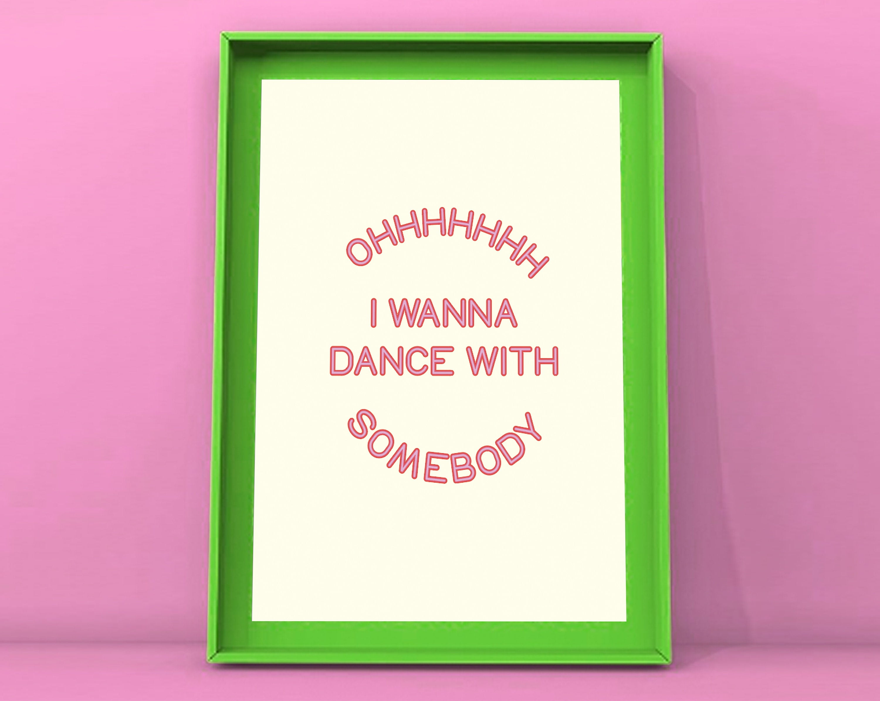 Onimhouse Poster Music Print, Pop Poster, 80s, Funny, Humorous, Quirky ...