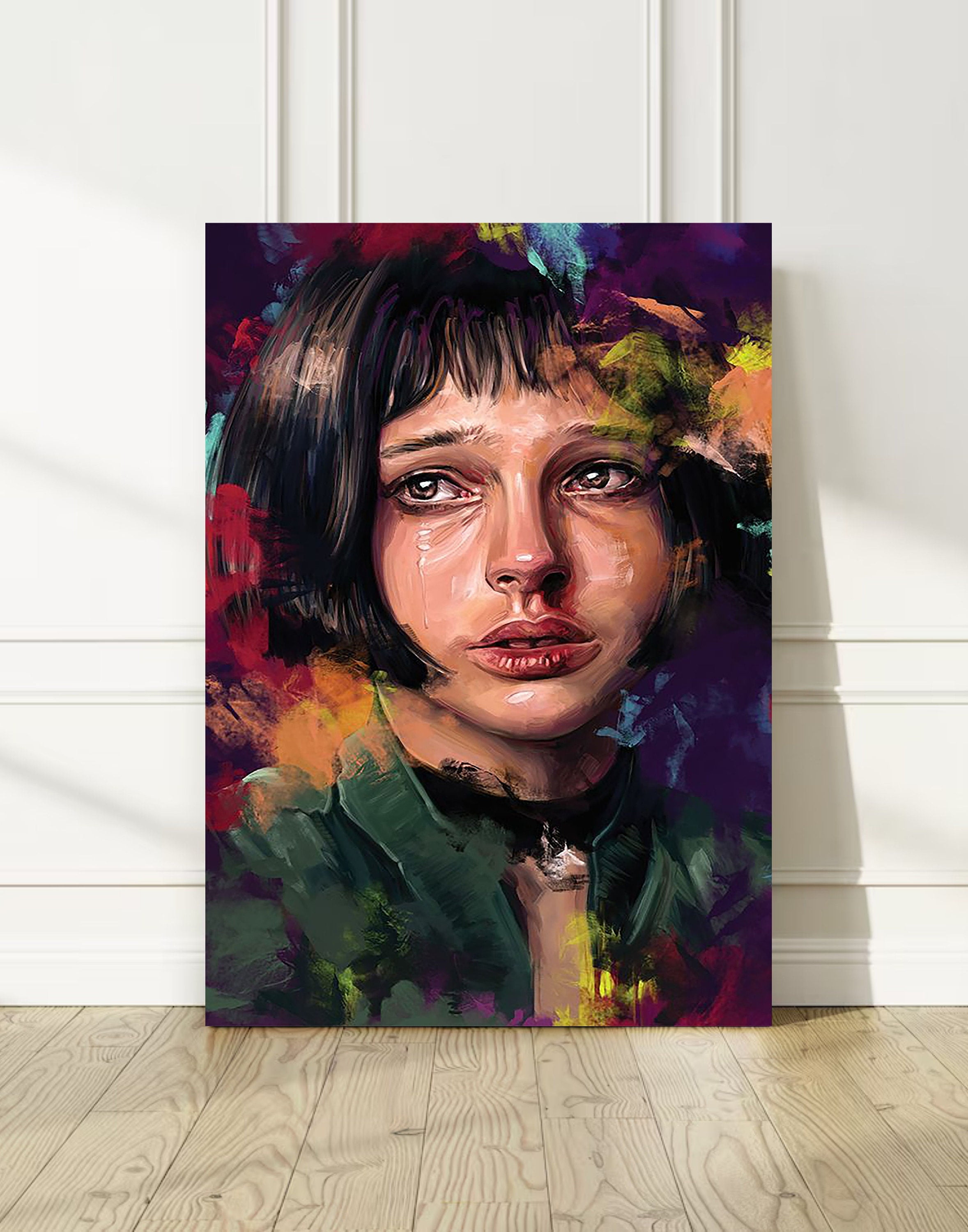 Onimhouse Poster Natalie Portman - Iconic Character, Mathilda, Cult ...