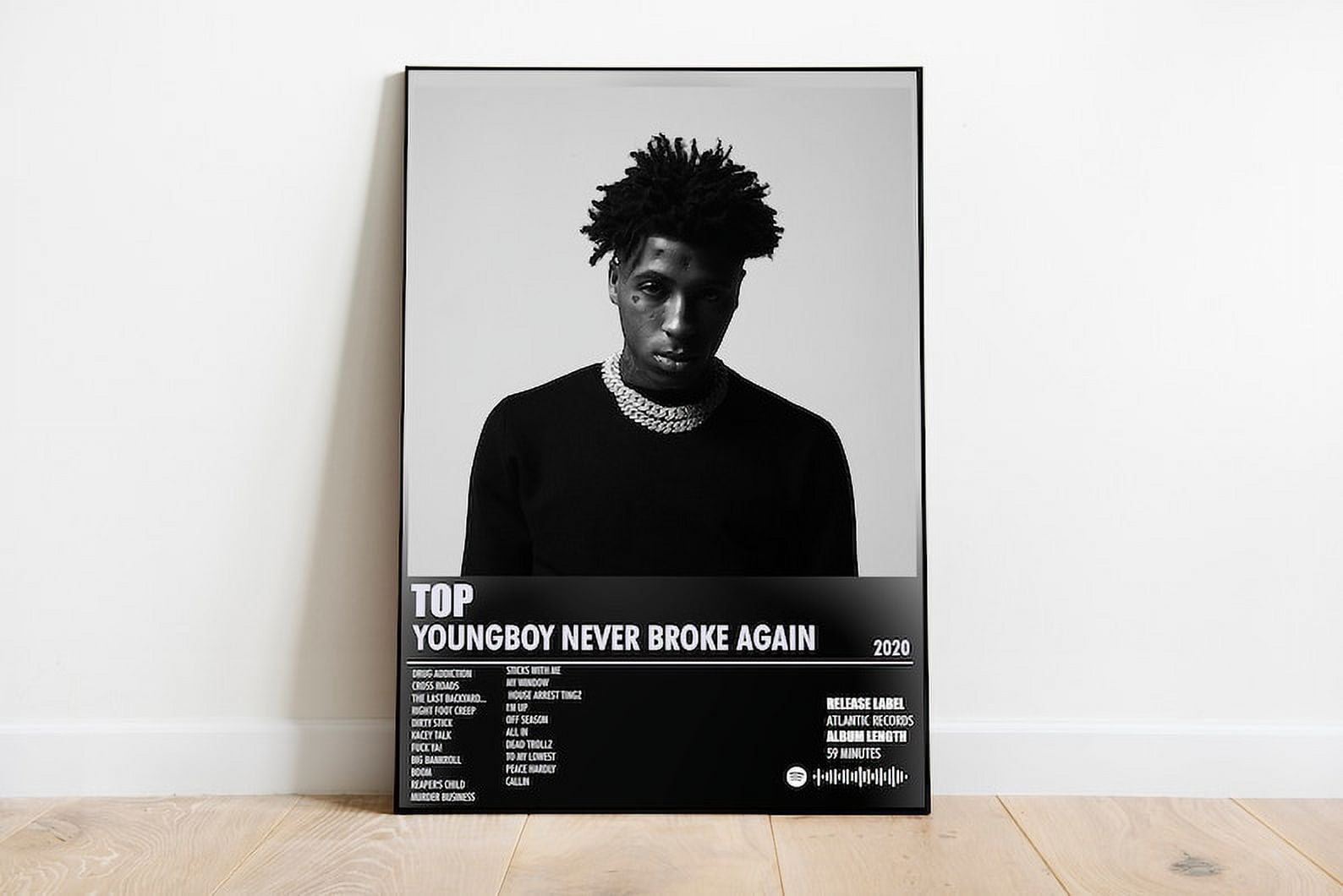 Onimhouse Poster Nba Youngboy - Top Album Cover Poster - Album Art High ...