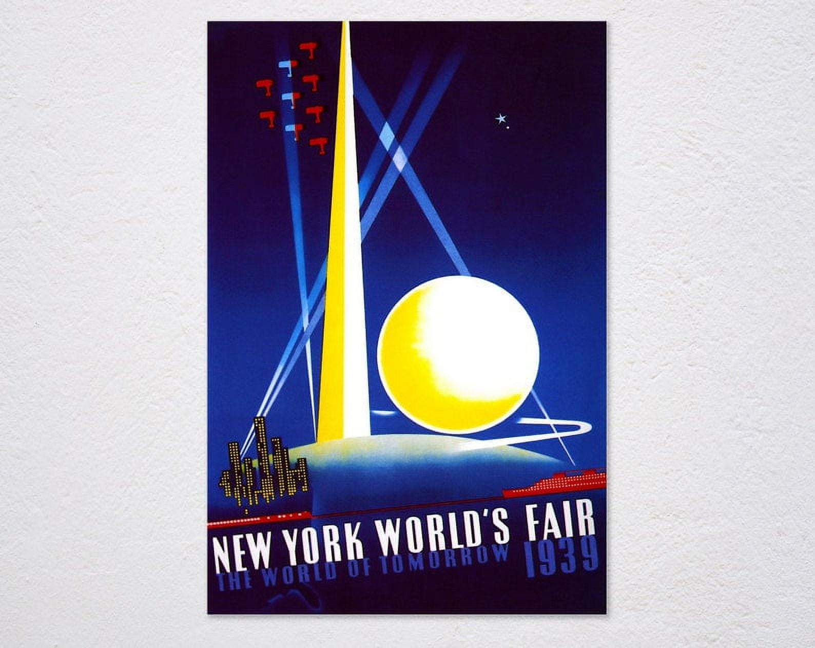 Onimhouse Poster New York World'S Fair 1939 The World Of Tomorrow Ny ...
