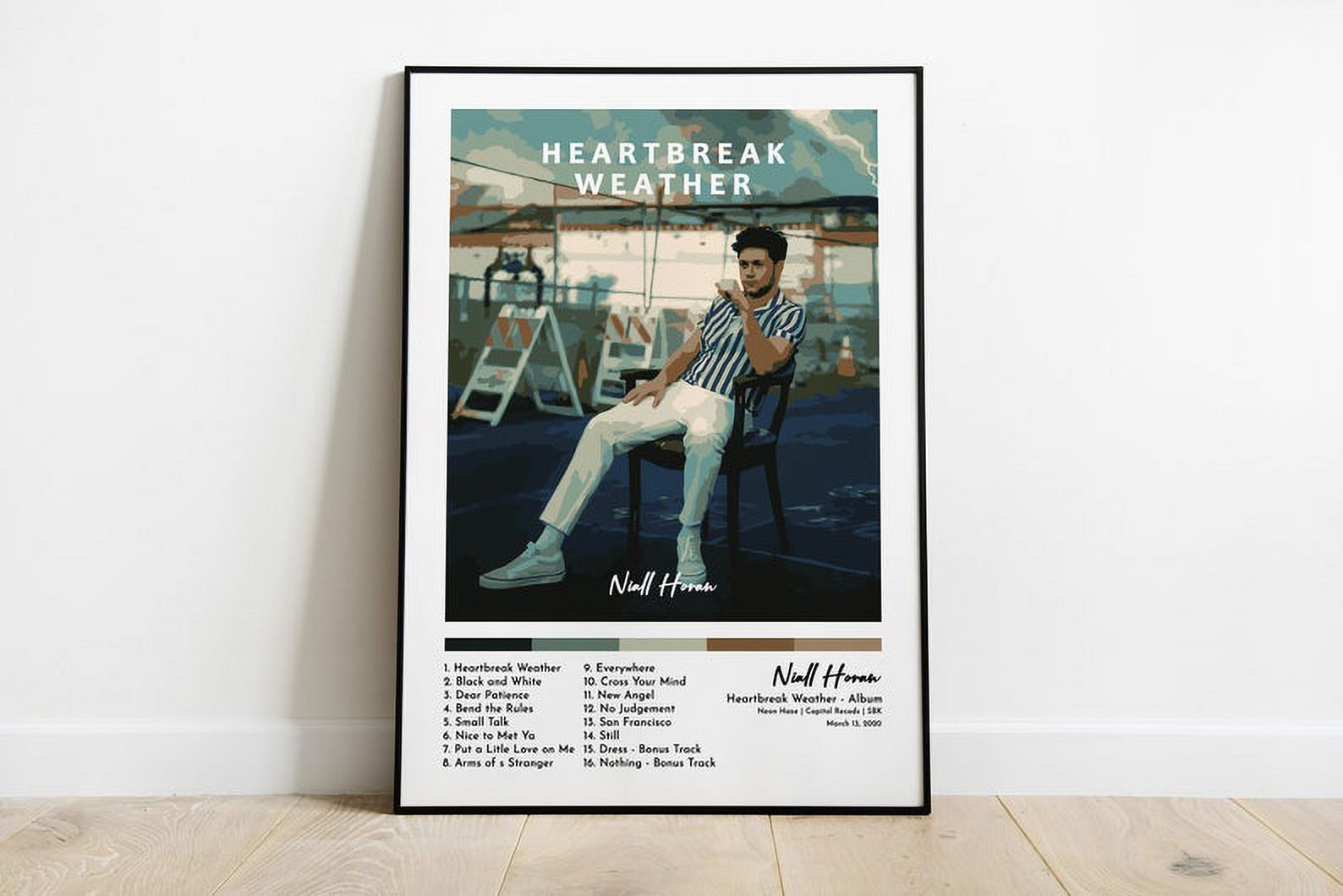 Onimhouse Poster Niall Horan Heartbreak Weather Album Poster-Unframed ...