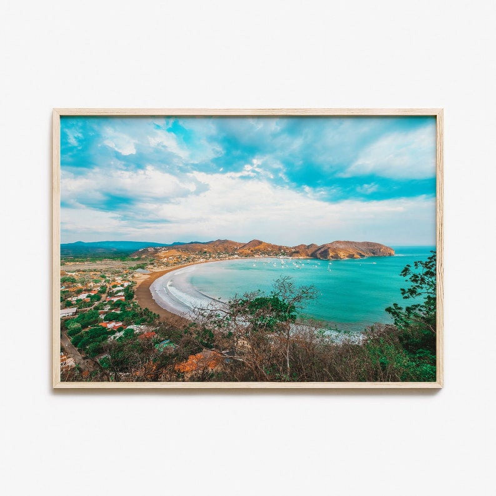 Onimhouse Poster Nicaragua Colorful Poster Print Horizontal, Nicaragua ...