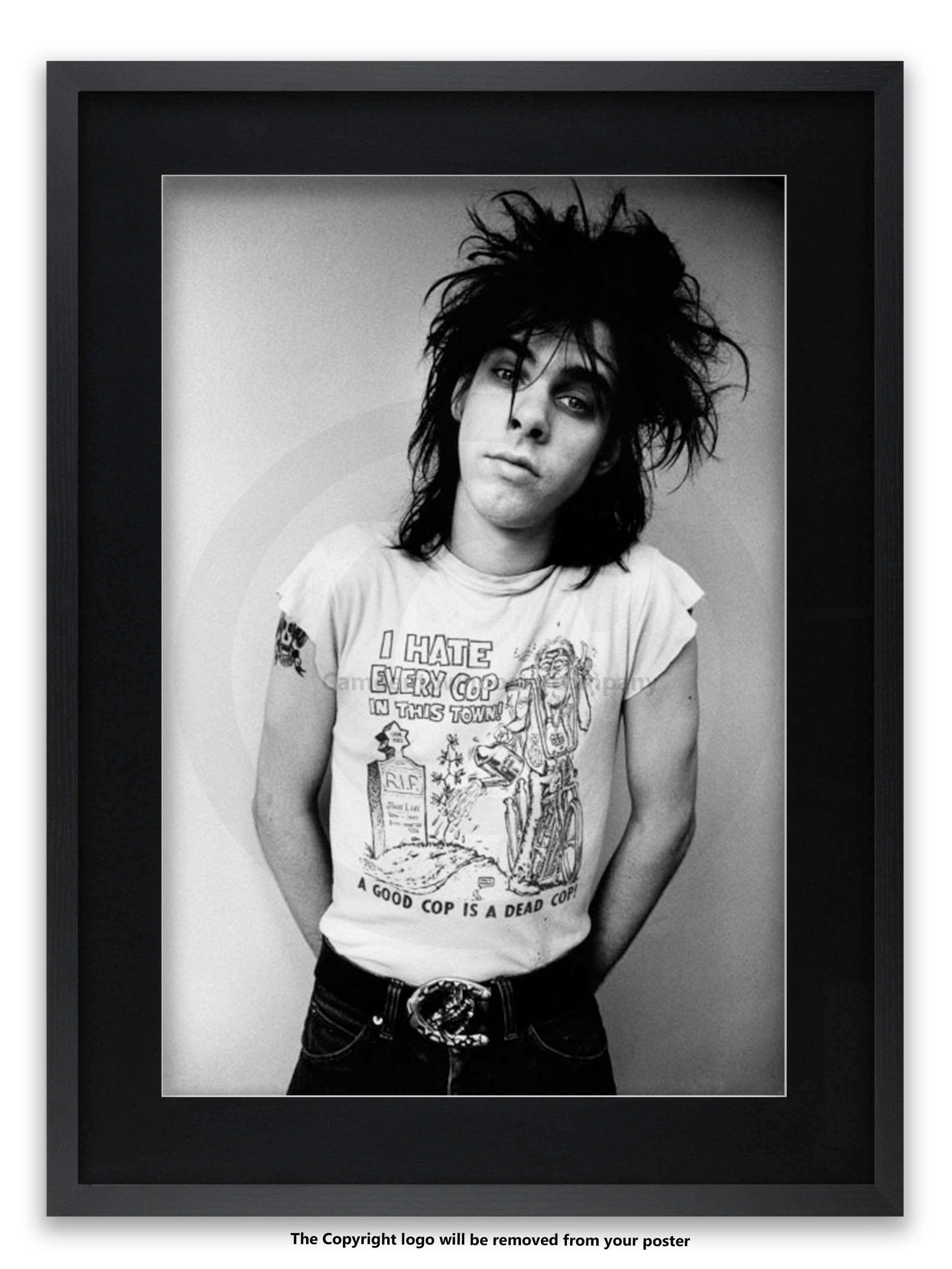 Onimhouse Poster Nick Cave - Sounds Office - London 1982 - Poster ...