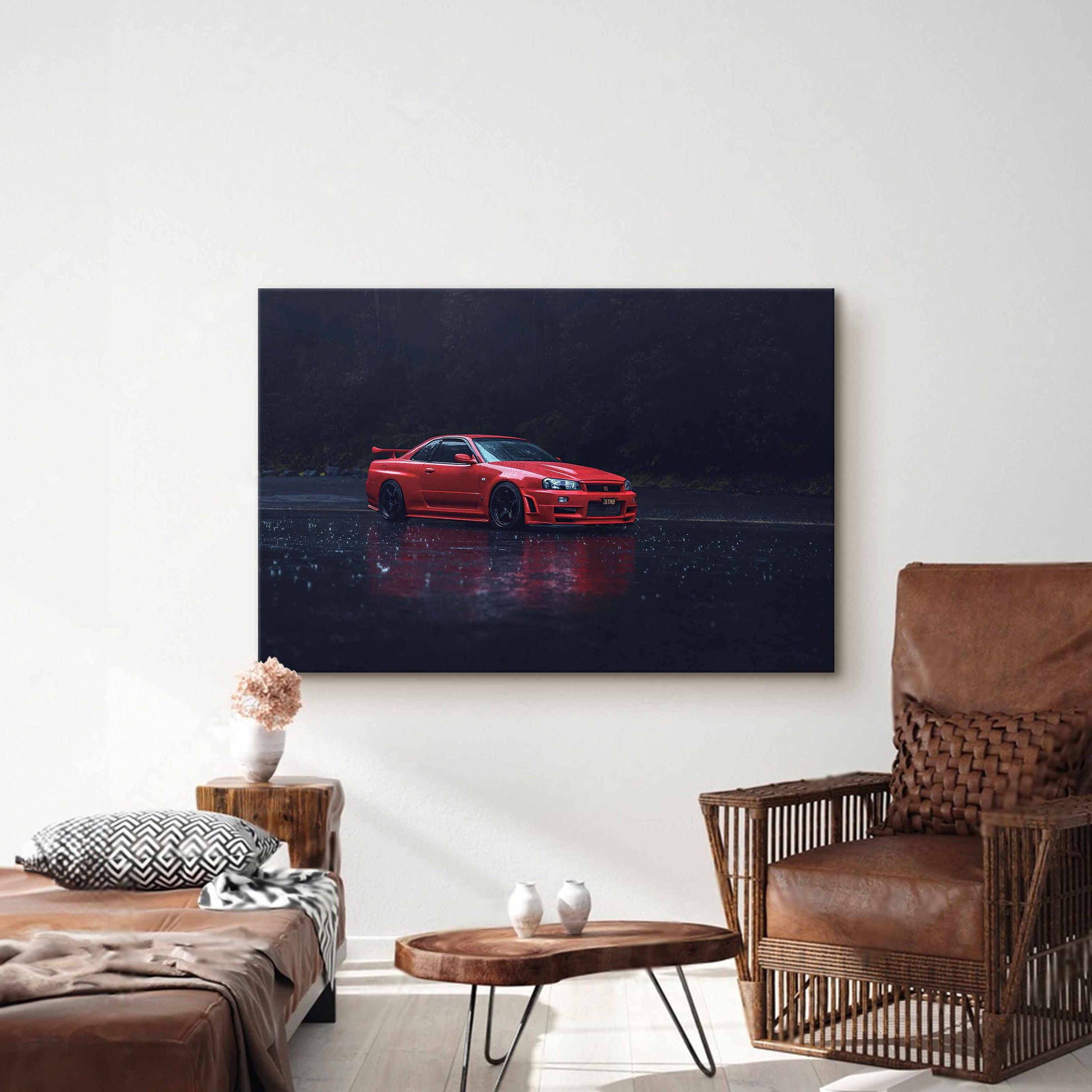 Onimhouse Poster Nissan Skyline R34 Poster, R34 Gtr Poster, Legendary ...