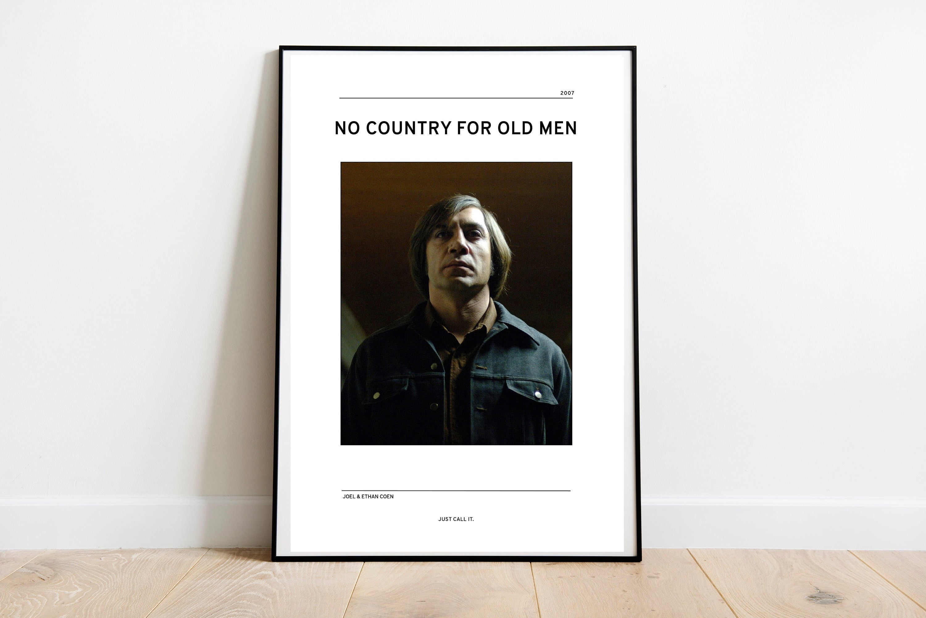 Onimhouse Poster No Country For Old Men Art Print | No Country Poster ...