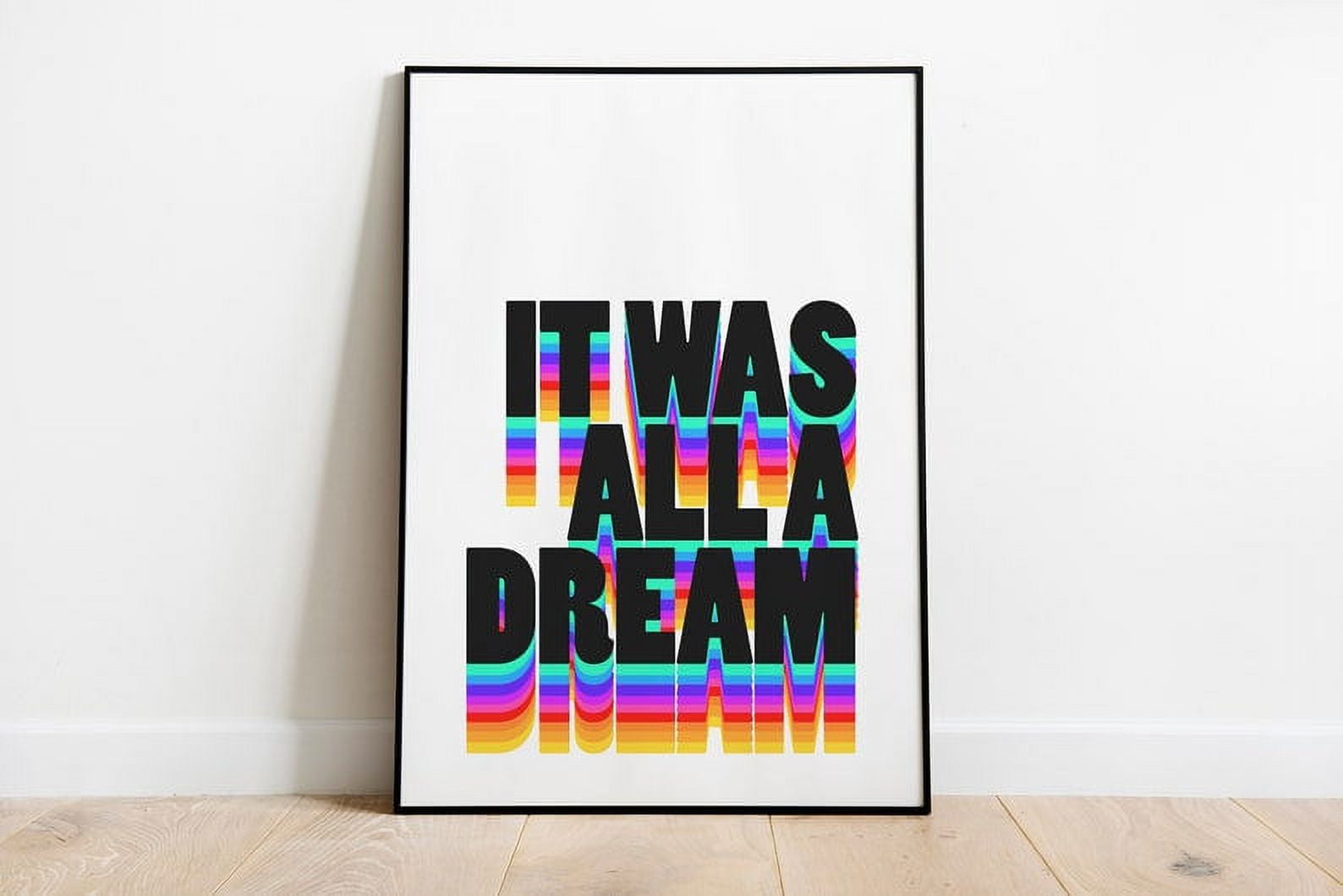 Onimhouse Poster Notorious Big Wall Art Print, Juicy Lyric Poster, It ...