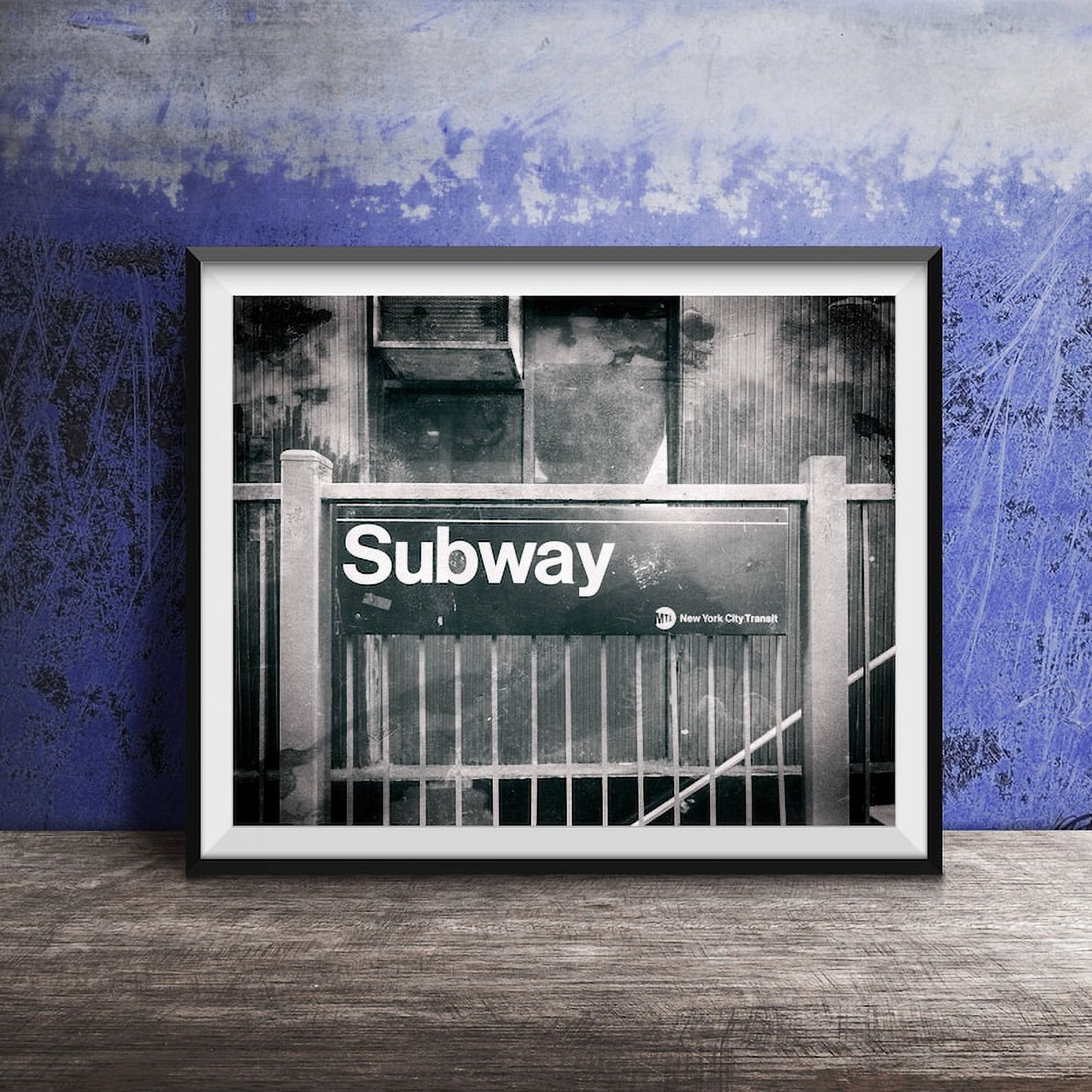 Onimhouse Poster Nyc Subway Sign - New York City Transit - Nyc Train ...