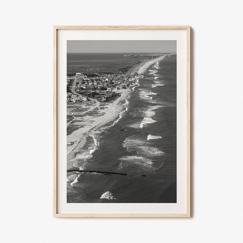Onimhouse Poster Outer Banks Photo Poster Print, Outer Banks Black And ...