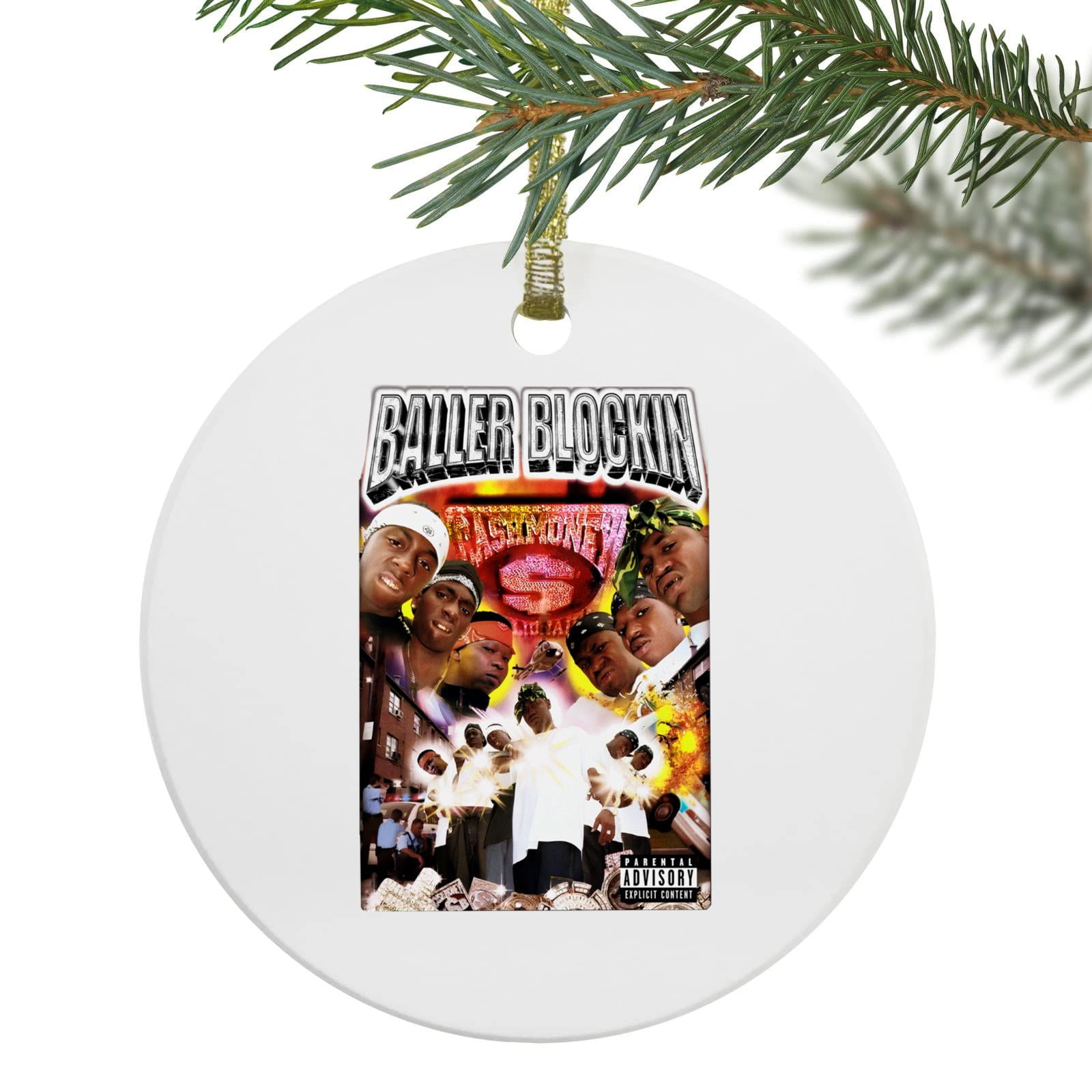 Onimhouse Round Ornament Baller Blockin Movie Cover Hood Classic Cmr ...