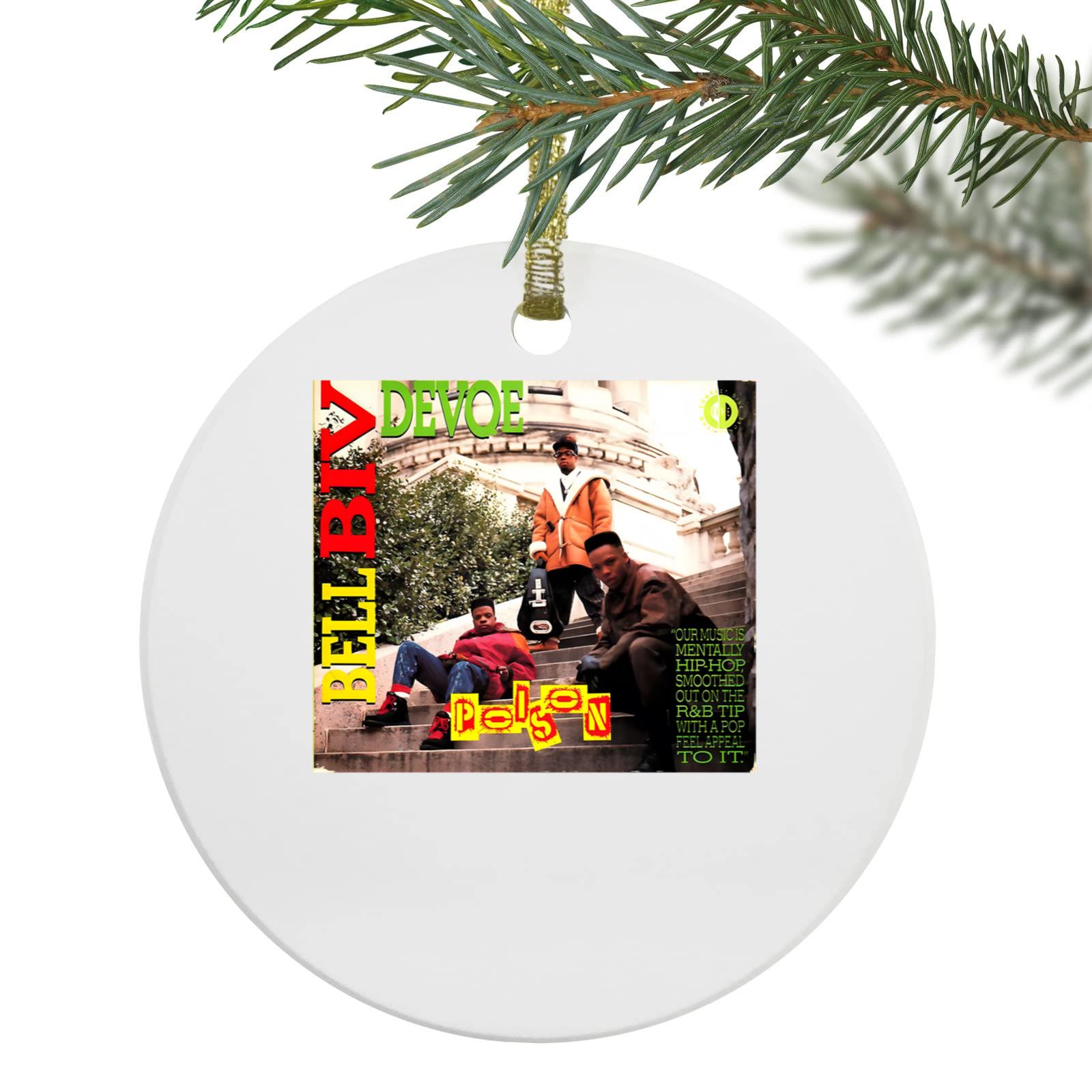 Onimhouse Round Ornament Bell Biv Devoe Poison Poison Album Cover ...