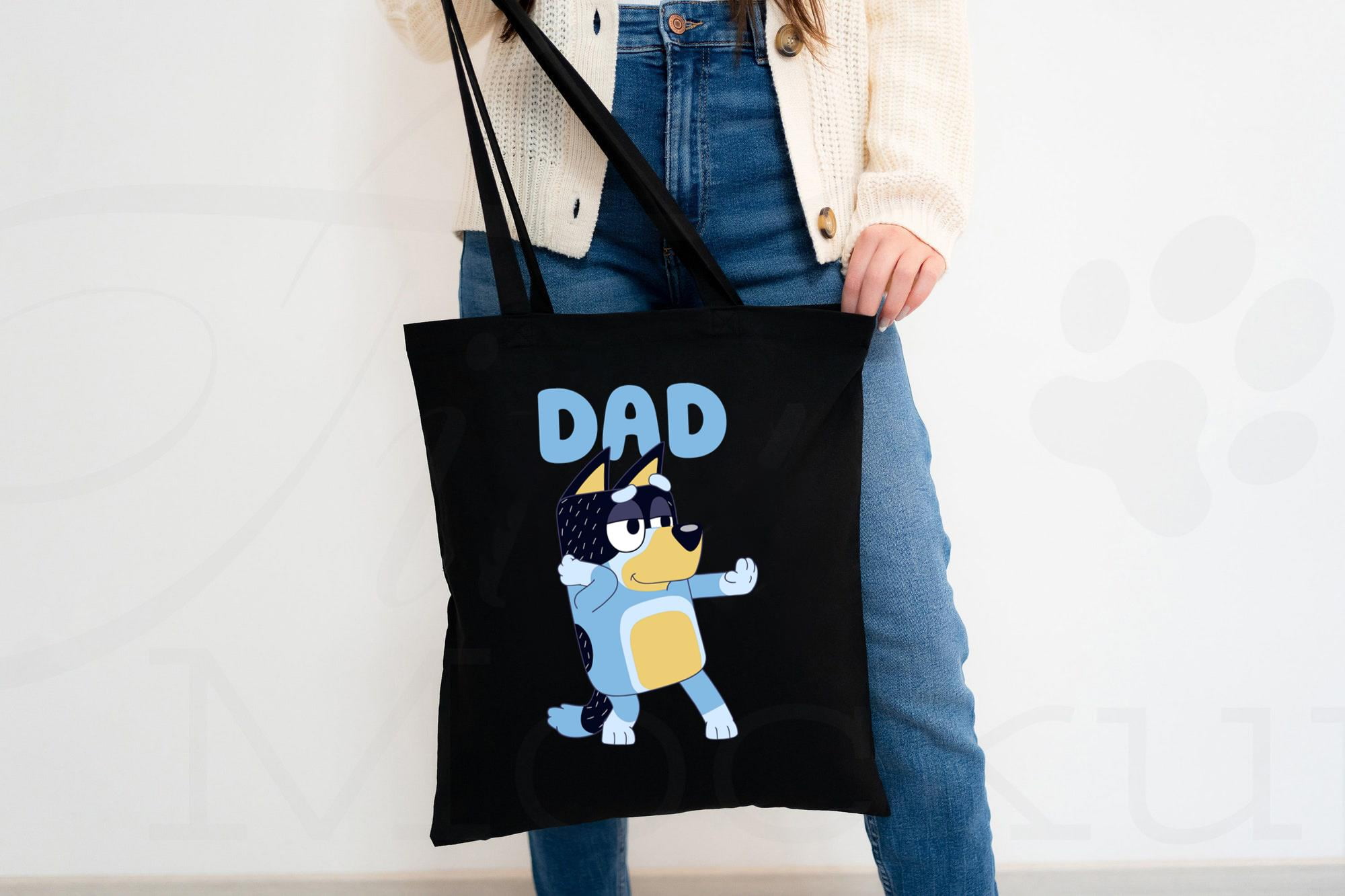Onimhouse Tote Bag Bandit Bluey Dad Bluey Family Bluey Birthday Funny ...