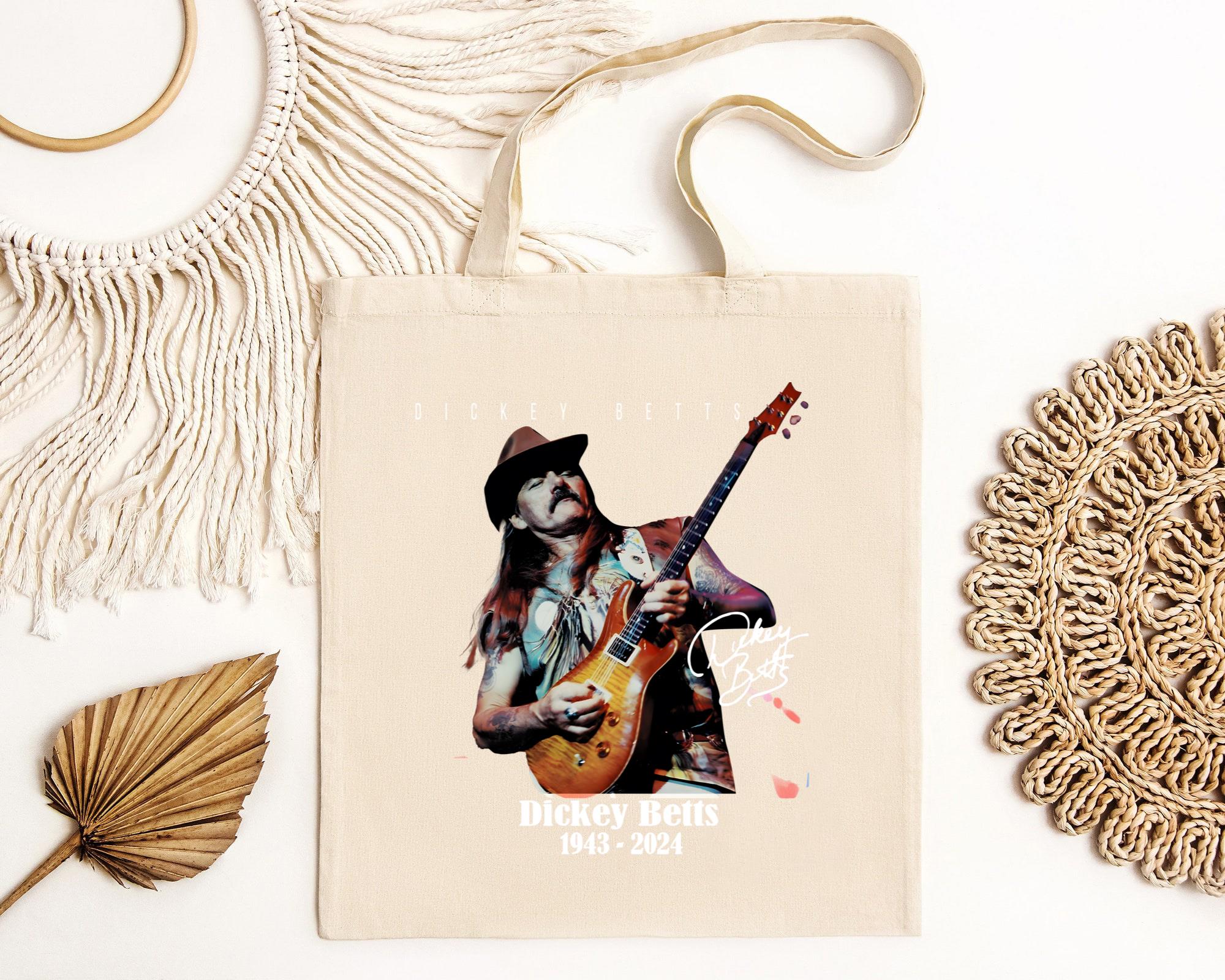 Onimhouse Tote Bag Dickey Betts Of Brothers Black Men Bag, Canvas Tote ...