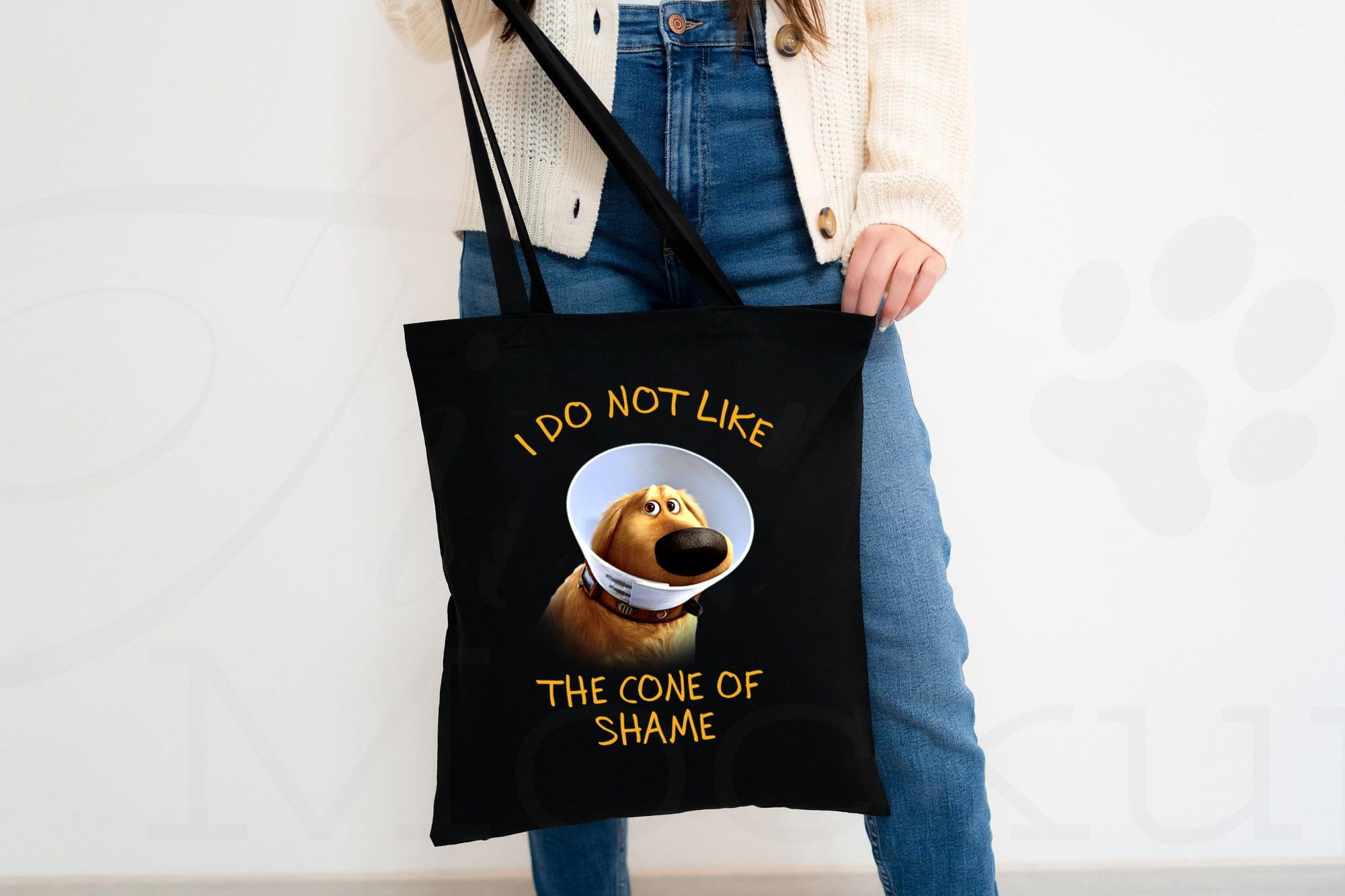 Onimhouse Tote Bag Disney Pixar Up Dug Sad Cone Of Shame Disney Dug ...