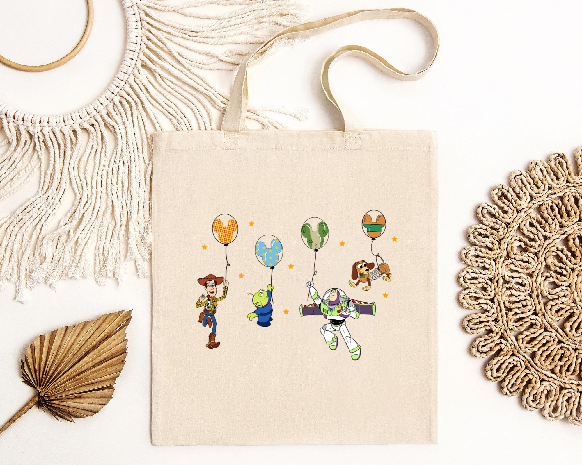 Onimhouse Tote Bag Disney Toy Story Vintage Balloon Woody Buzz ...