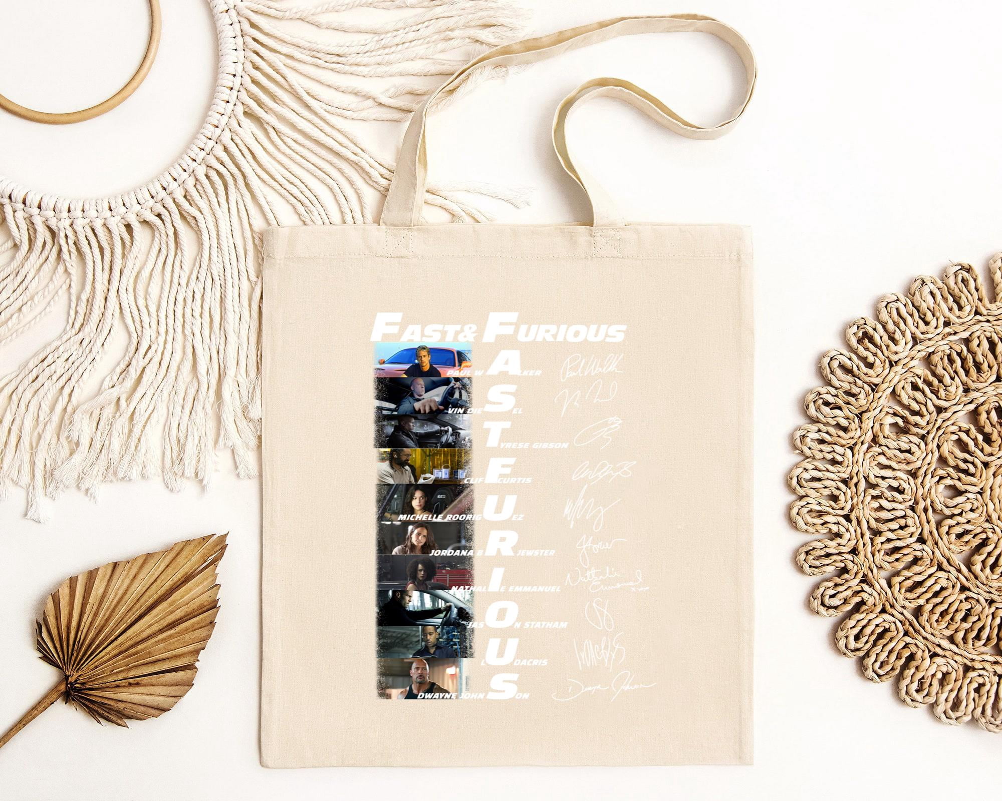 Onimhouse Tote Bag Fast & Furious Fast And Furious Anniversary Fast ...