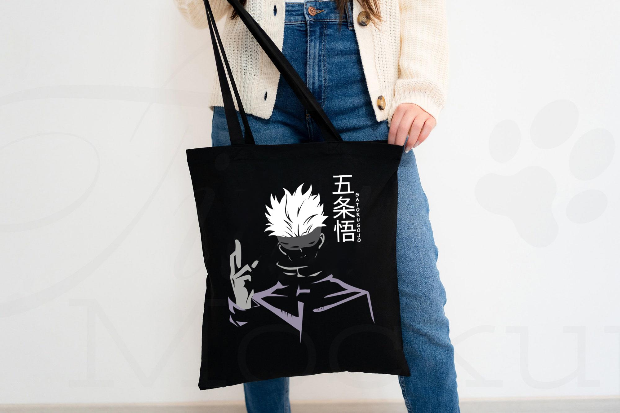 Onimhouse Tote Bag Gojo Saturo Jujutsu Kaisen Anime Character Gojo ...