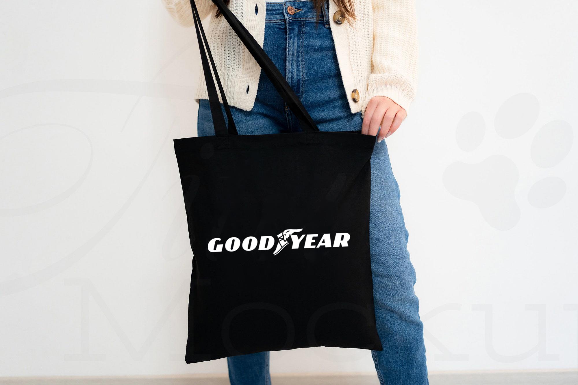 Onimhouse Tote Bag Goodyear Logo Racing Sport Car Tires Garage Mechanic ...