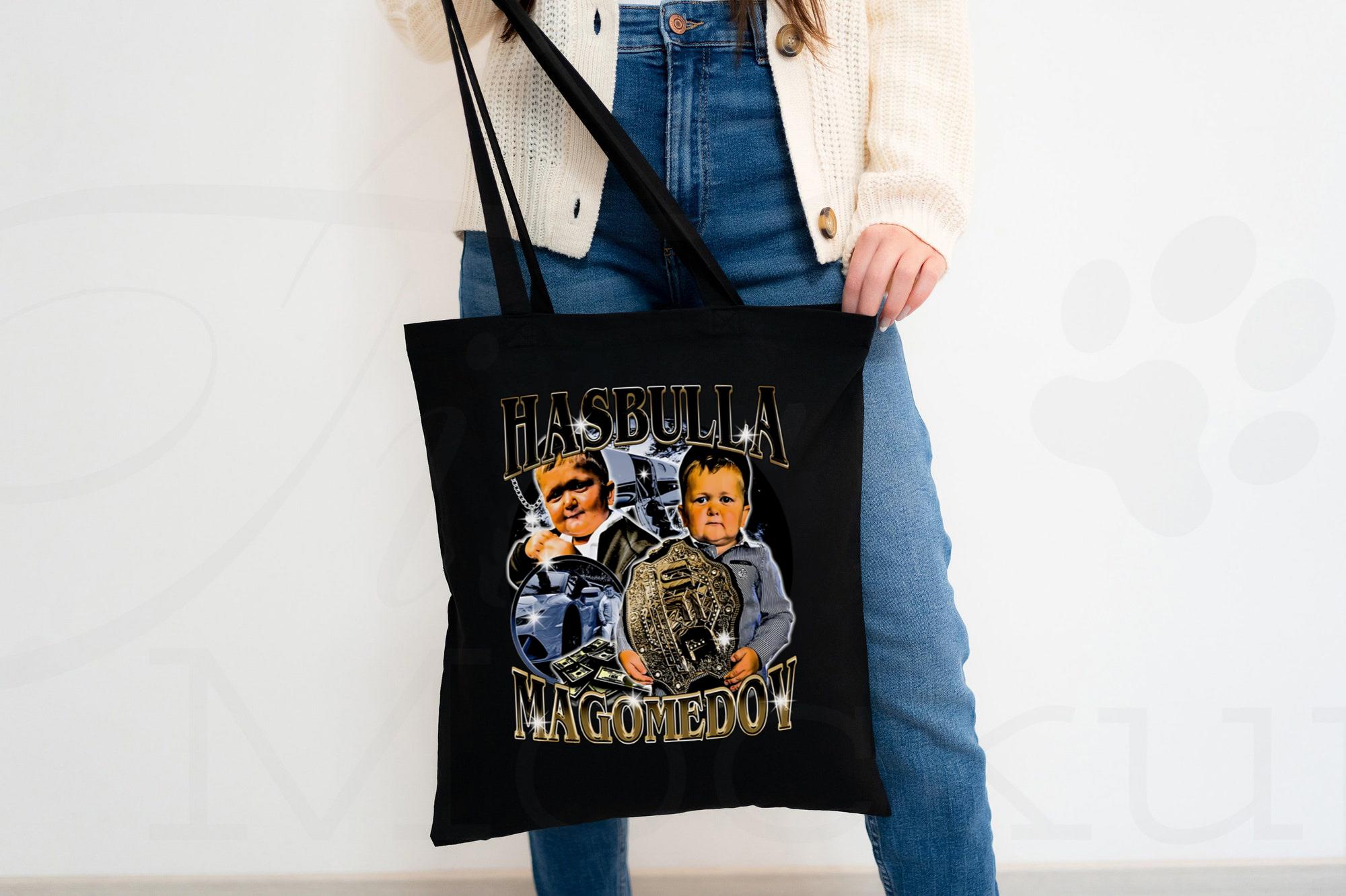 Onimhouse Tote Bag Hasbulla Vintage Hasbulla Magomedov Vintage Bootleg ...
