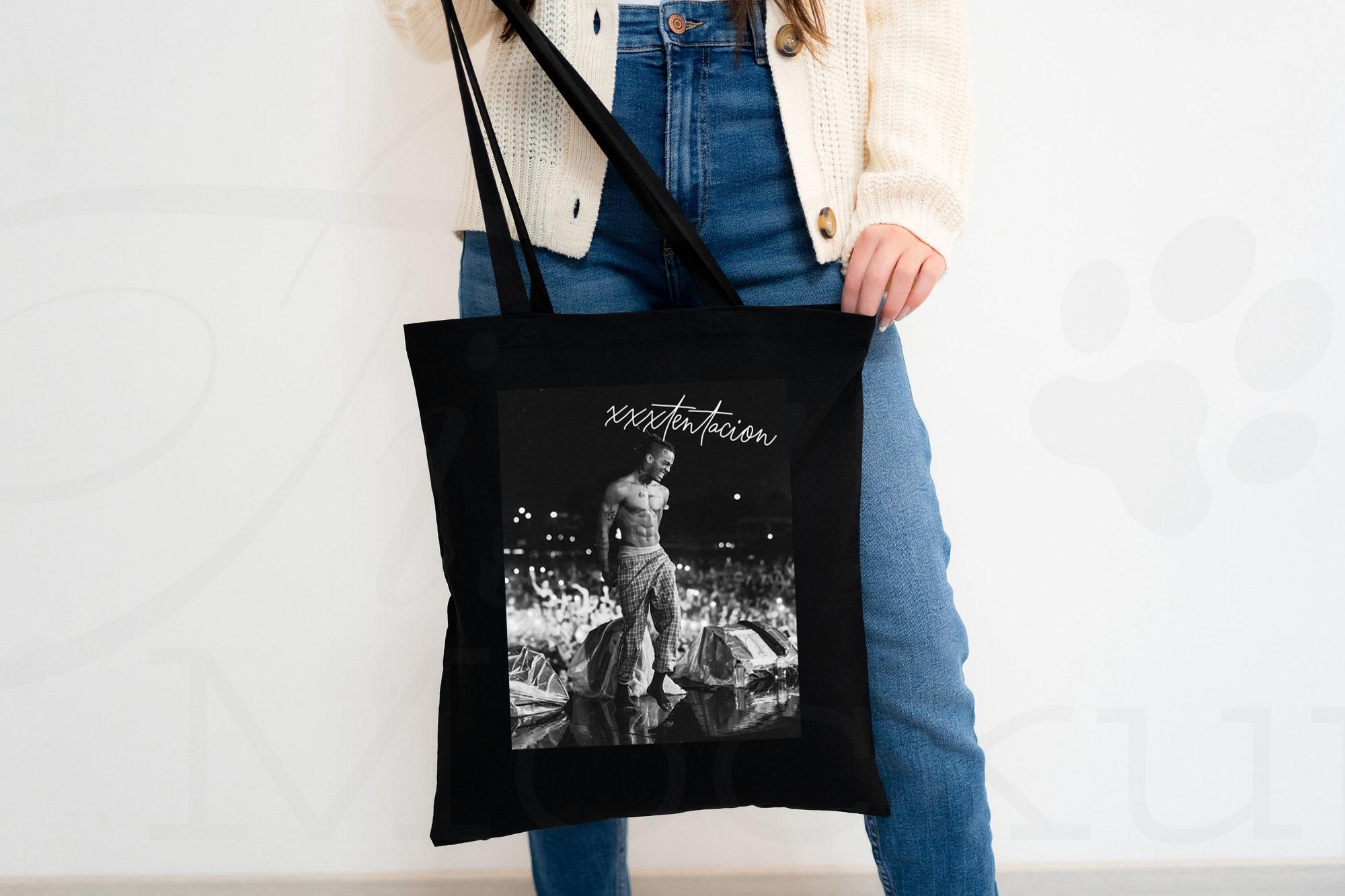 Onimhouse Tote Bag Inspired Vintage Rap Xxxtentacion Hiphop Rap Gift ...
