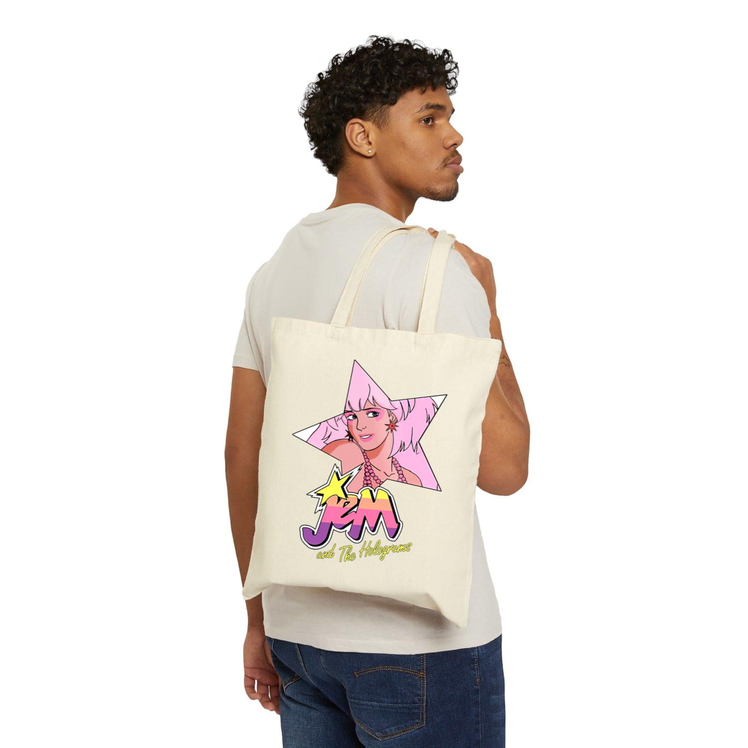 Onimhouse Tote Bag Jem And The Holograms Star Truly Outrageous Showtime ...