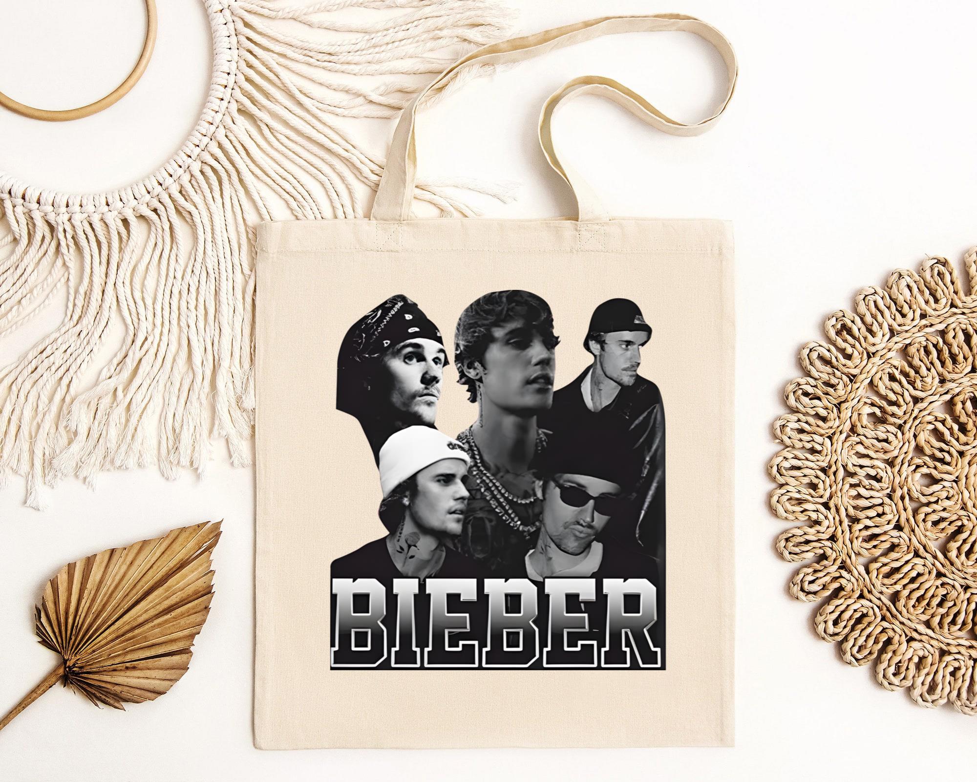 Onimhouse Tote Bag Justin Bieber Varsity Rapper Bag, Canvas Tote Bag ...