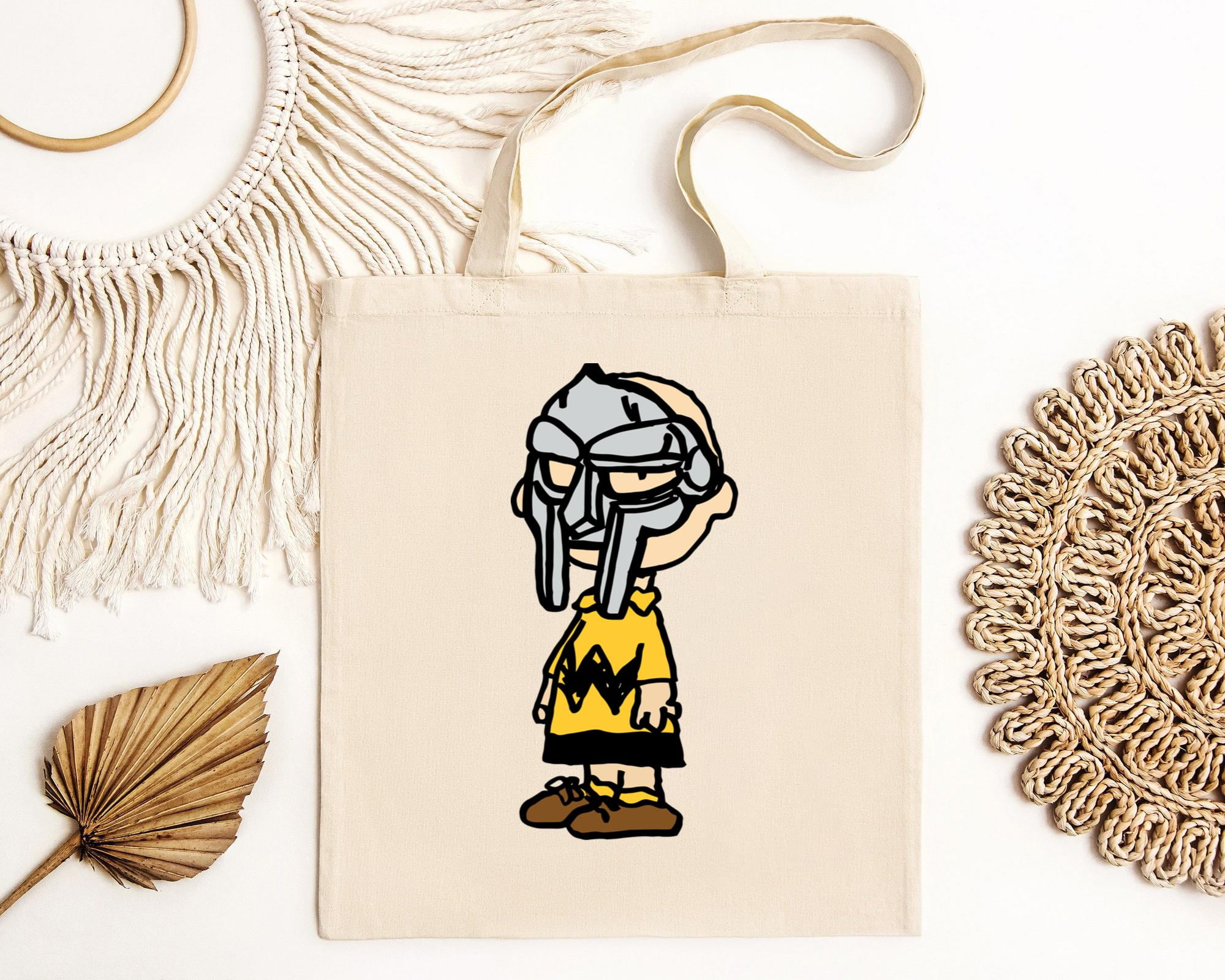 Onimhouse Tote Bag MF Doom x Charlie Brown MF Doom All Caps Madvillain ...