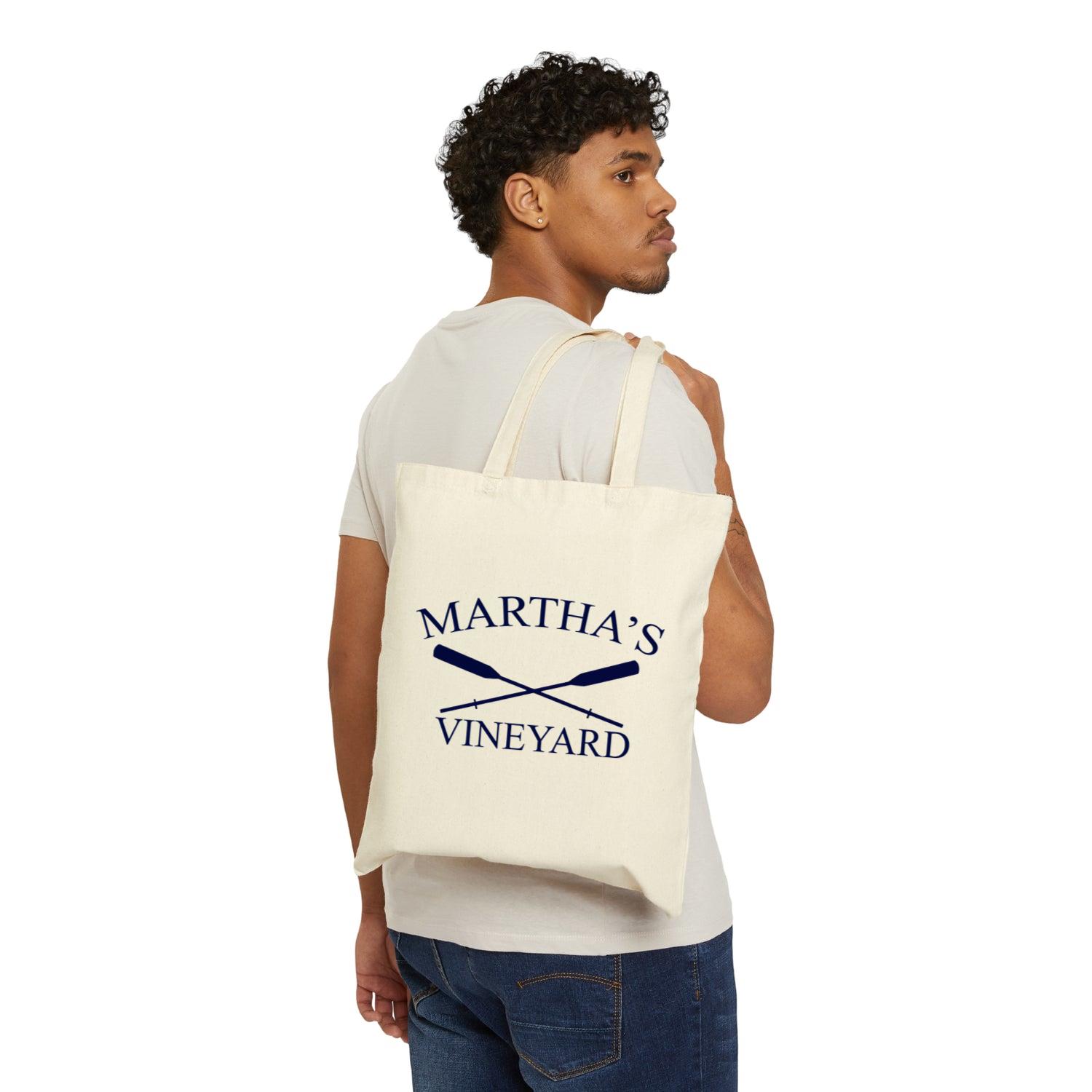 Onimhouse Tote Bag Martha'S Vineyard Crossed Oar . Bag, Canvas Tote Bag ...