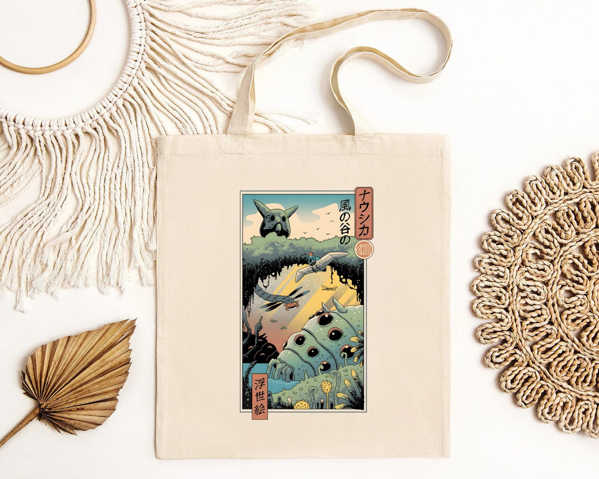 Onimhouse Tote Bag Nausica Ukiyoe Hayao Miyazaki Studio Ghibli Gift ...