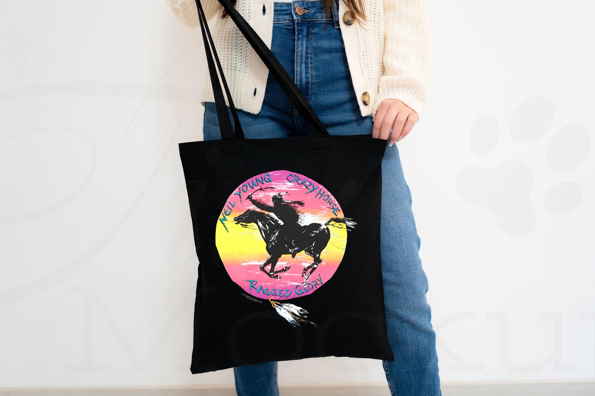 Onimhouse Tote Bag Neil Young Crazy Horse Ragged Glory Neil Young Gift ...