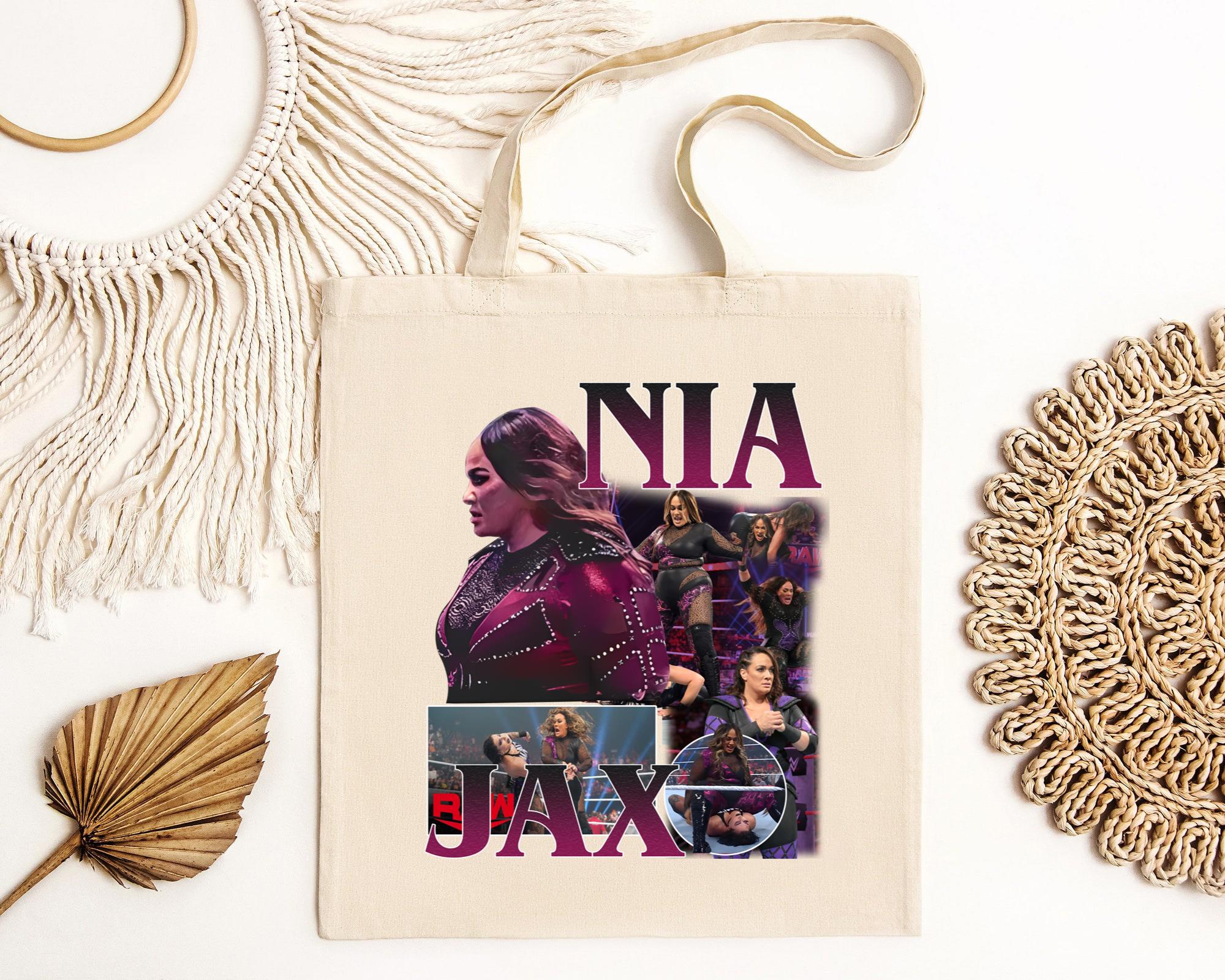 Onimhouse Tote Bag Nia Jax Vintage 90S Style Nia Jax Retro Nia Jax ...