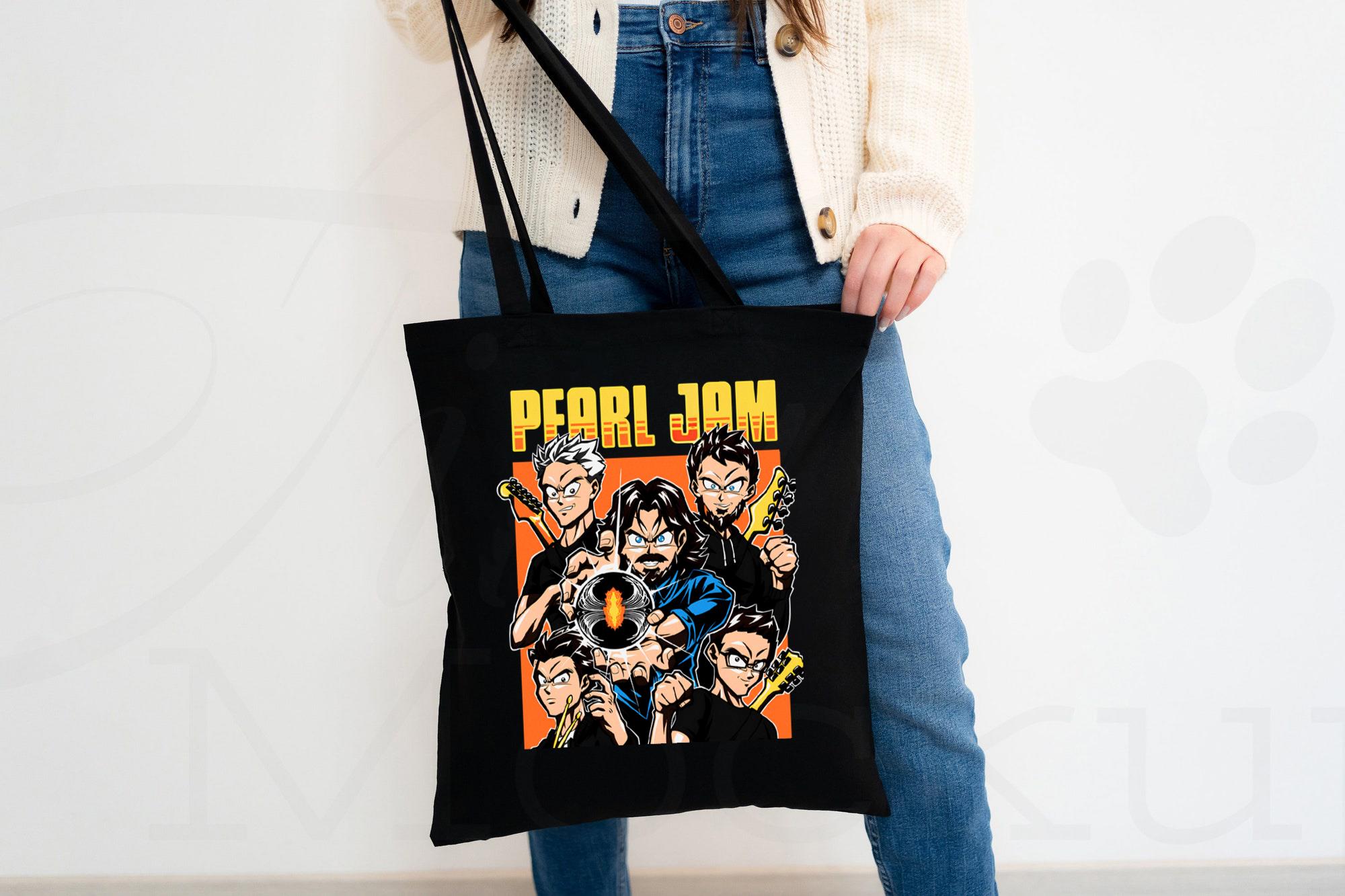 Onimhouse Tote Bag Pearl Jam Dark Matter World Tour 2024 Ani.Me Bag ...