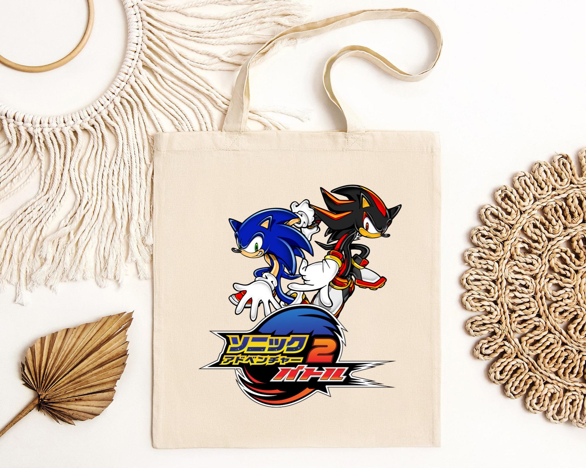 Onimhouse Tote Bag Retro Inspired Sonic Japanese Sonic Adventure 2Sonic ...