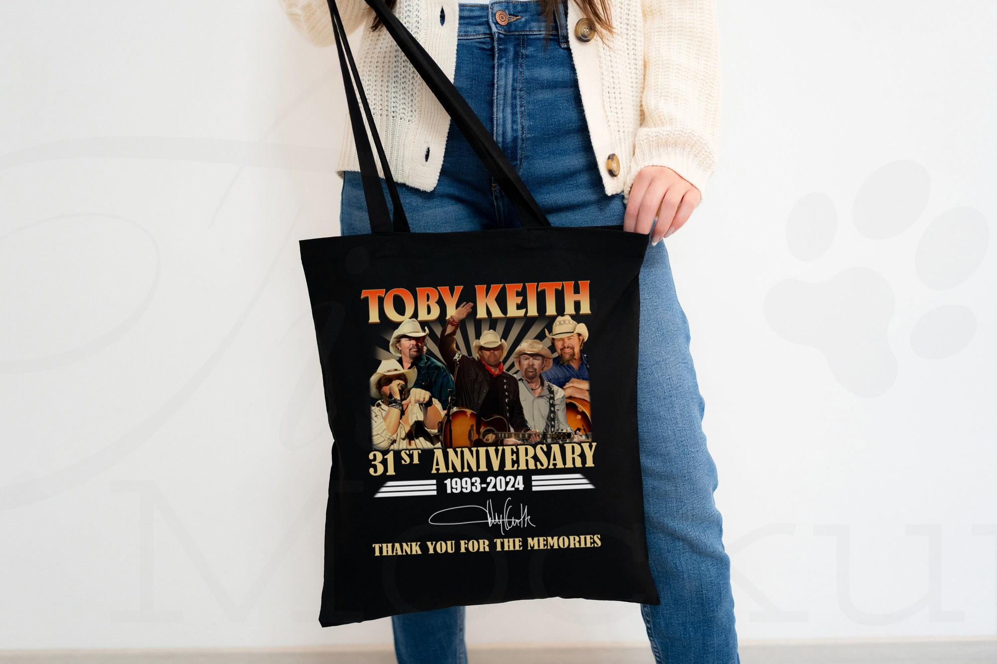 Onimhouse Tote Bag Rip Toby Keith Toby Keith Thank You For The Memories ...