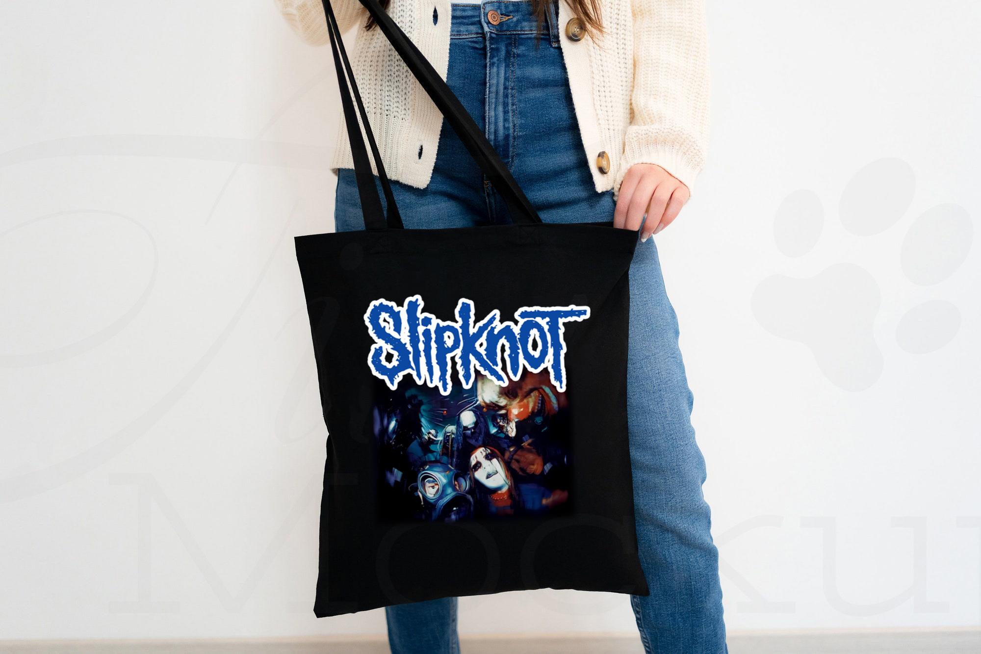 Onimhouse Tote Bag Slipknot Band 2001 Hip Hop Bag, Canvas Tote Bag ...