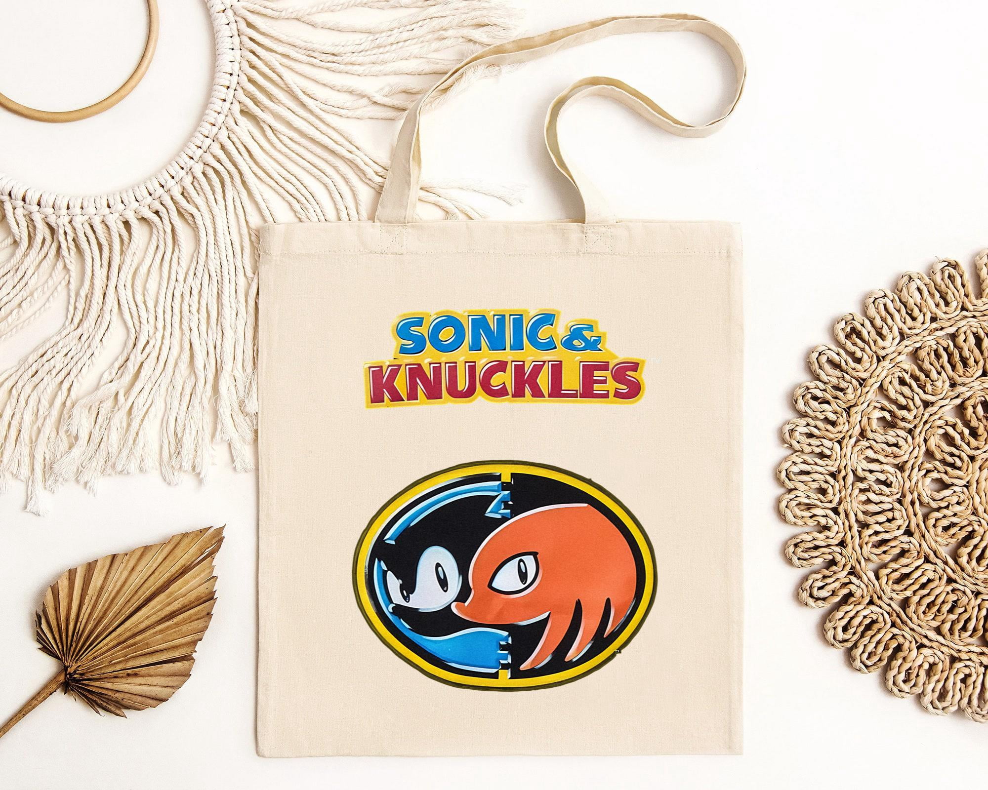 Onimhouse Tote Bag Sonic The Hedgehog Sonic & Knuckles Nwt Bag, Canvas ...