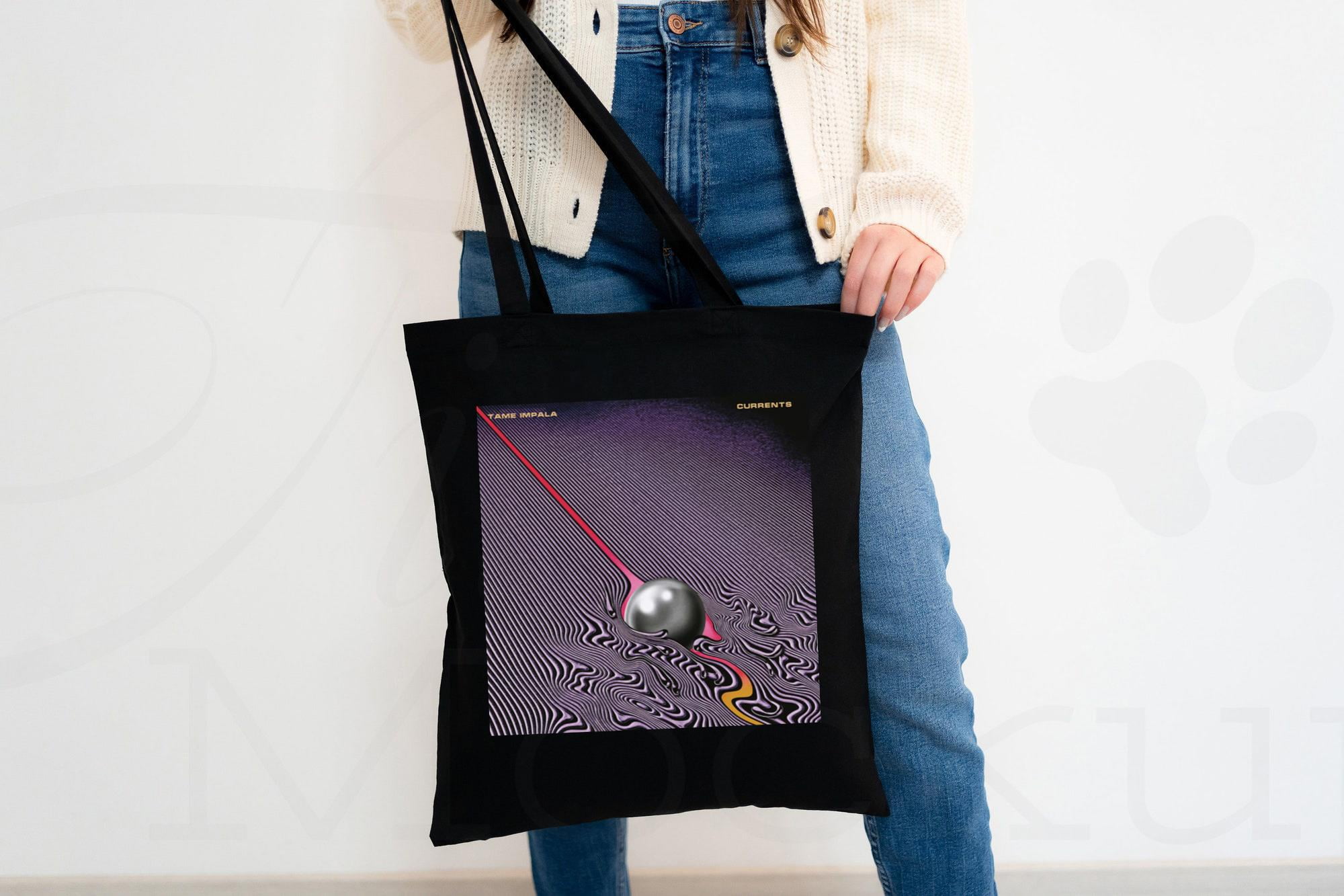 Onimhouse Tote Bag Tame Impala Currents Album Cover Bag, Canvas Tote ...
