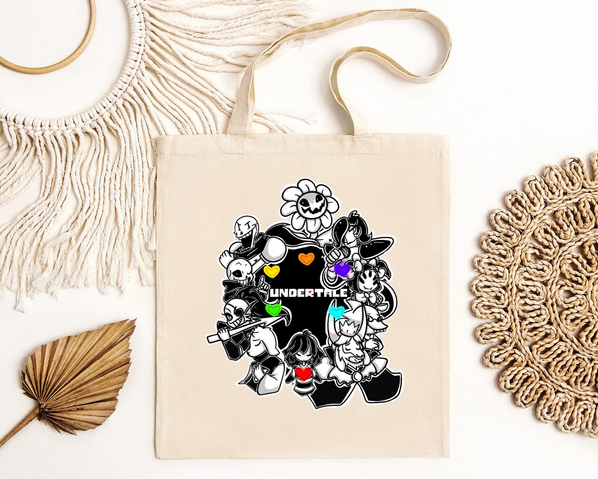 Onimhouse Tote Bag Undertale All Characters Sans Papyrus Toriel Undyne ...