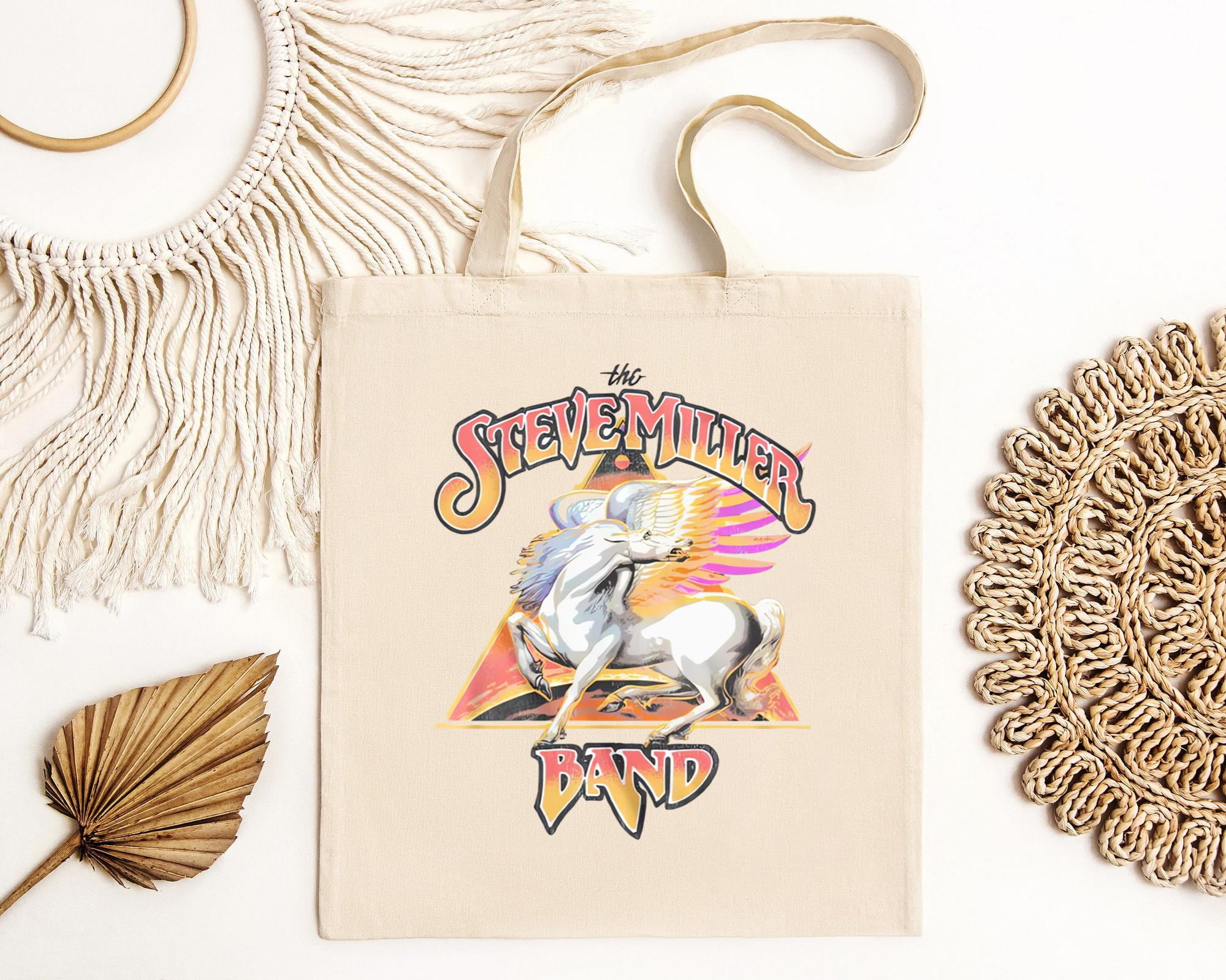 Onimhouse Tote Bag Vintage Pegasus Steve Miller Band Bag, Canvas Tote ...