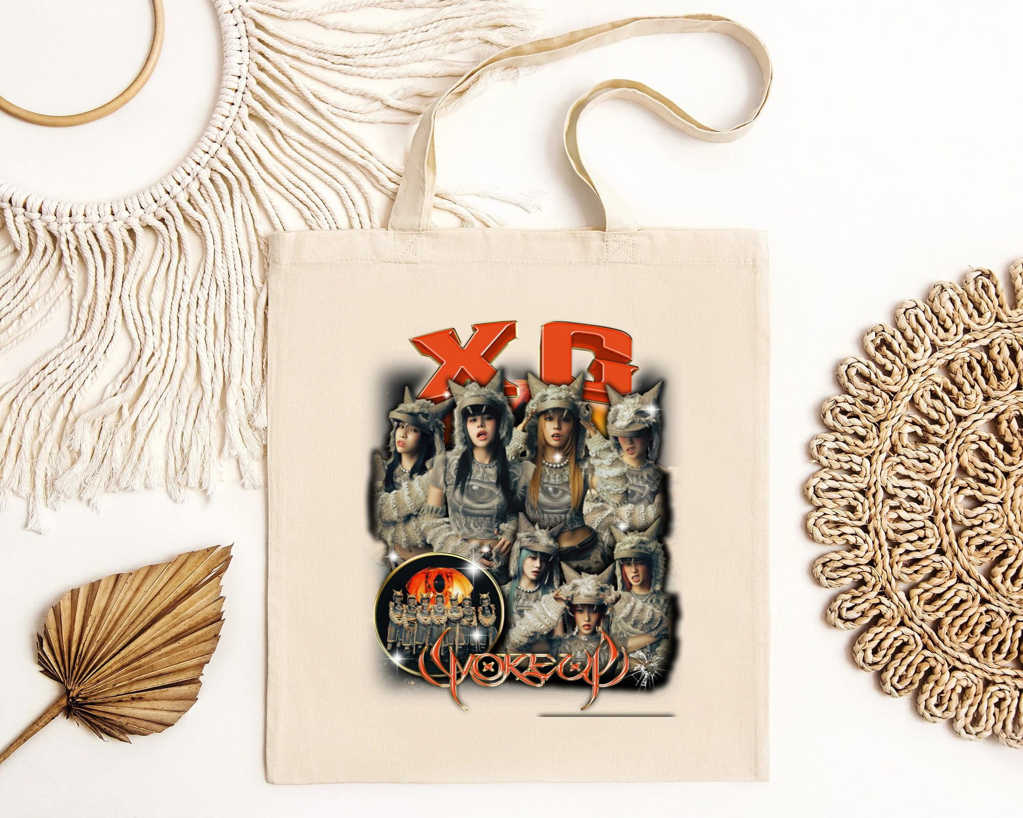 Onimhouse Tote Bag Xg Woke Up Woke Up Album Xtraordinary Girls Xg Kpop Jurin Chisa Hinata Juria ...