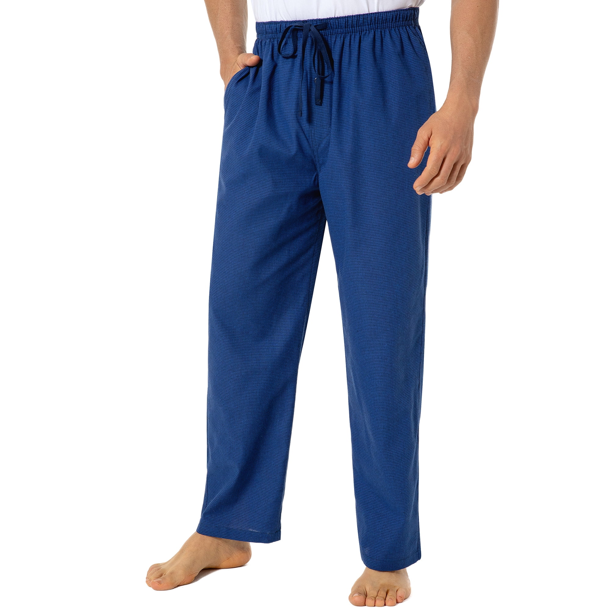 Onimisc Men's 100% Cotton Pajama Pants Lightweight Pjs Bottoms Sleepwear Bottom Pants with ...