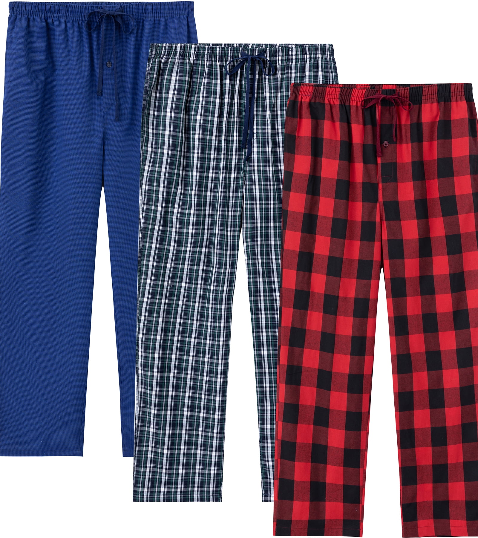 Onimisc Men's 100% Cotton Pajama Pants Lightweight Pjs Bottoms ...
