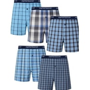 "Gildan Mens 10-Pack Regular Leg Boxer Briefs, Premium Soft Cotton, Non ...