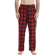 LNZGNM Mens Fleece Pajama Pants Warm Winter Flannel Pants for Men Soft ...