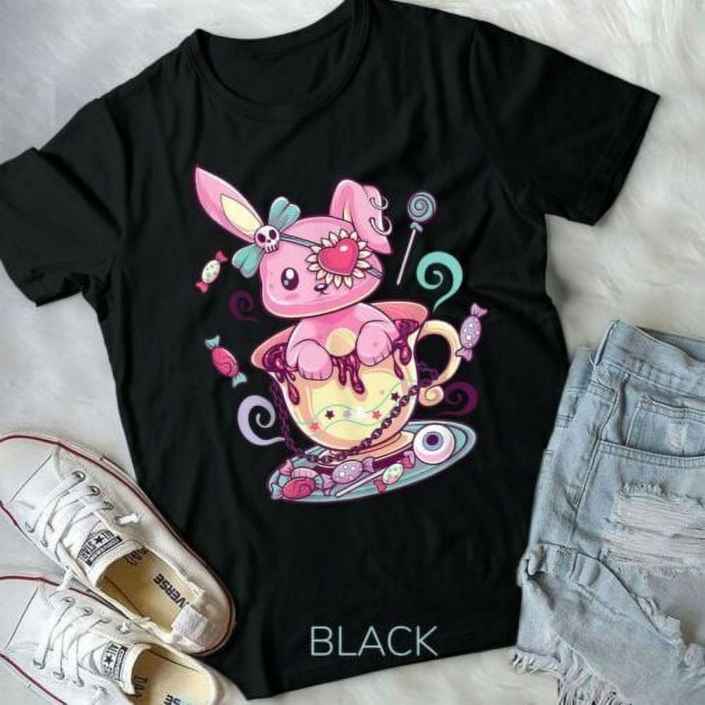 Onimstudio Kawaii Pastel Goth Cute Creepy Rabbit Menhera Occult Bunny ...