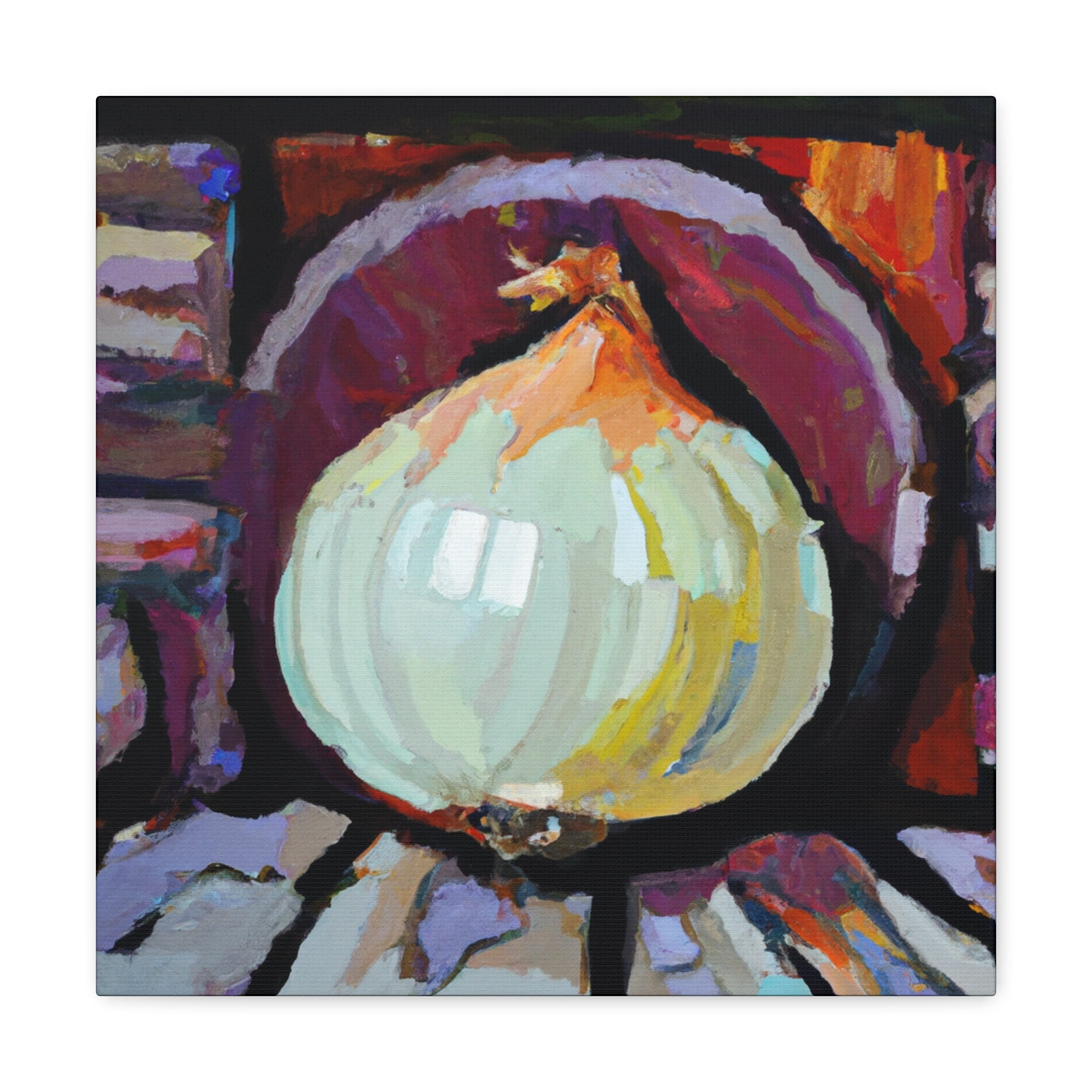 Onion Abundance Painting - Canvas - Walmart.com